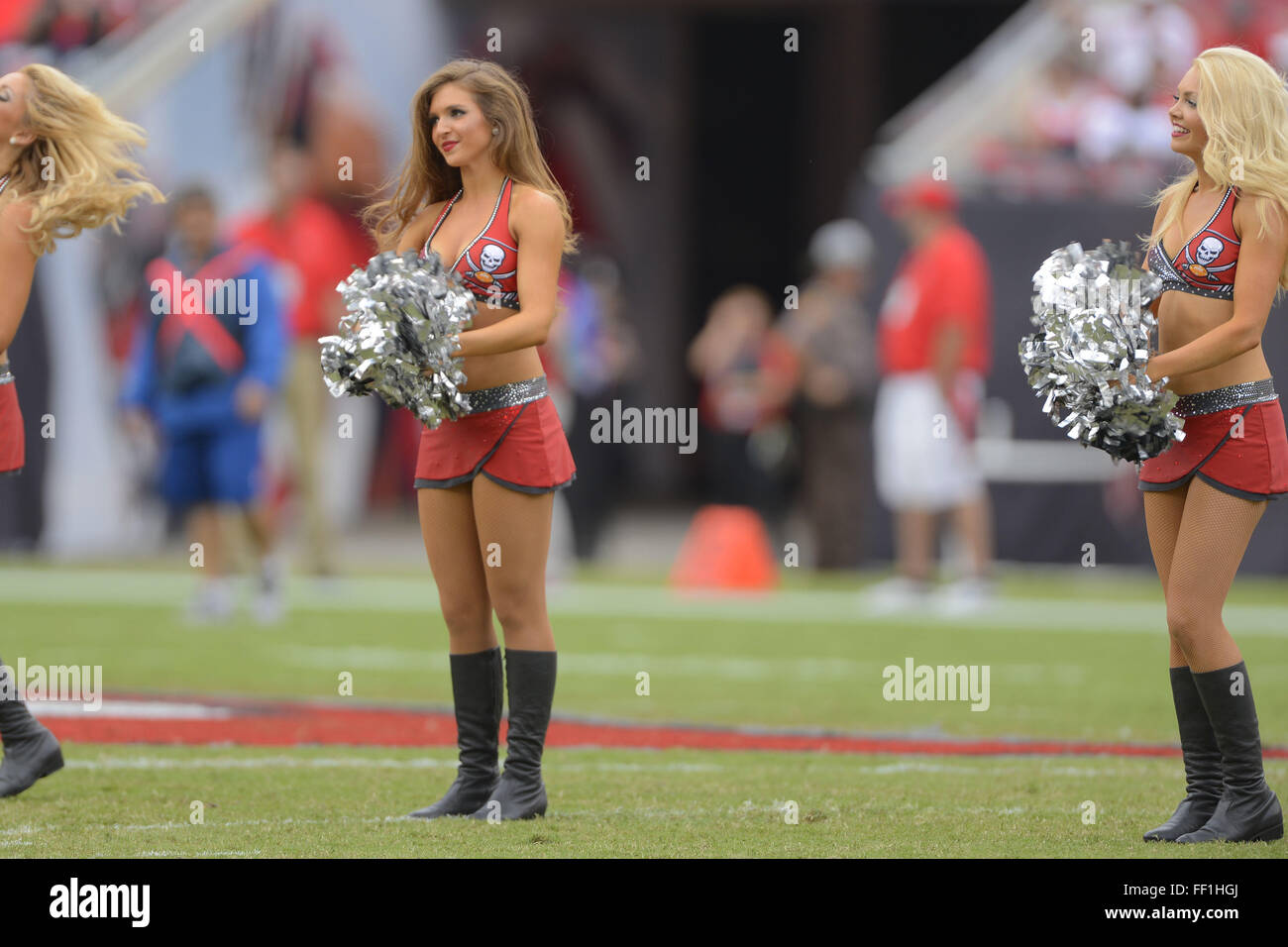 Tampa, Florida, USA. 14th Sep, 2014. Tampa Bay Buccaneers cheerleaders ...
