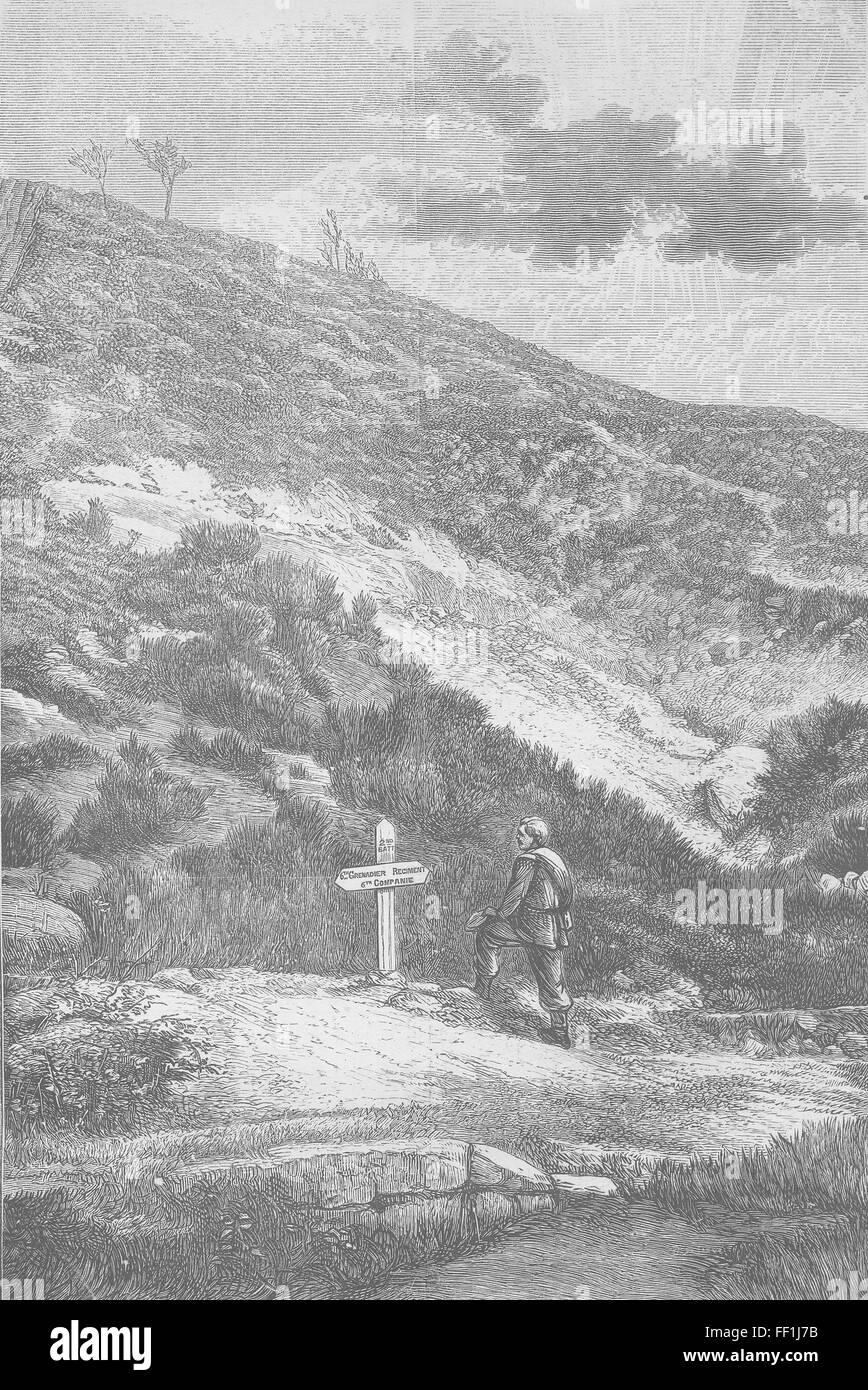 FRANCE Spicheren-battle of Forbach 1870. The Graphic Stock Photo - Alamy