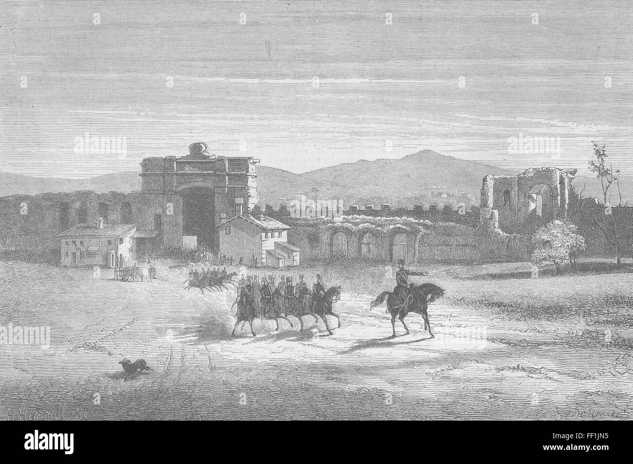 Laterano rome Black and White Stock Photos & Images - Alamy