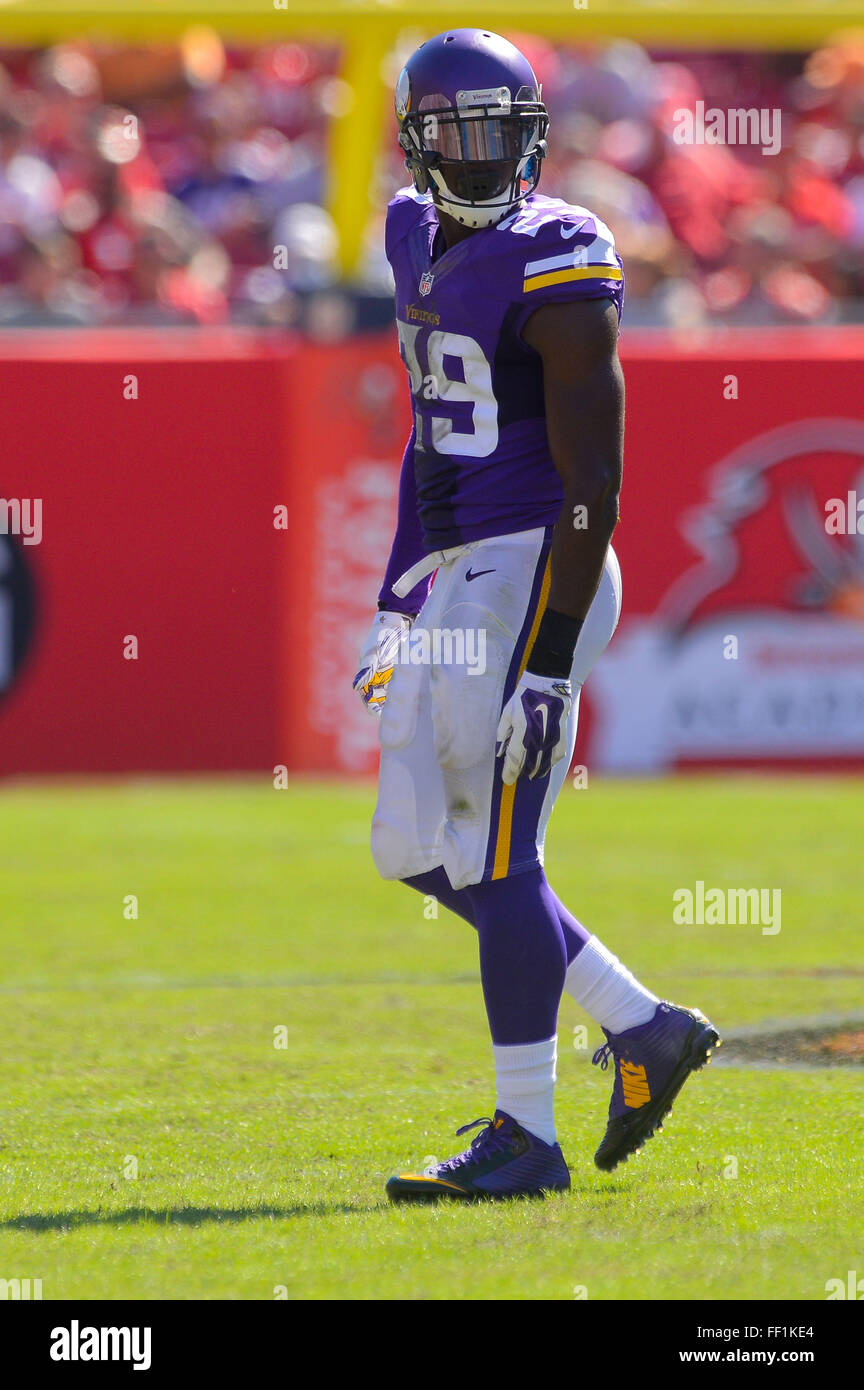 Tampa, FL, USA. 26th Oct, 2014. Minnesota Vikings cornerback Xavier ...