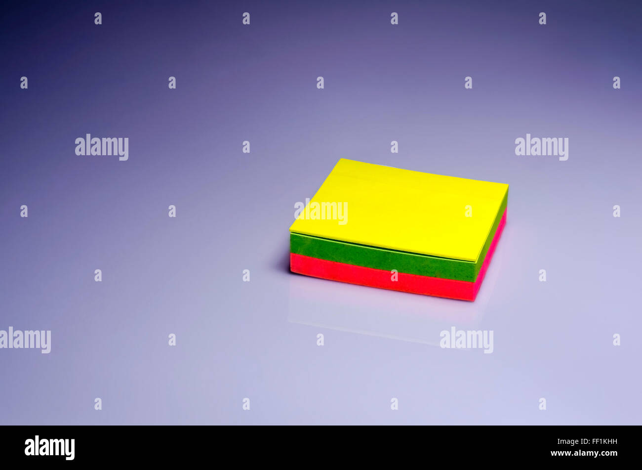 Stack of Adhesive Note Stock Photo - Alamy