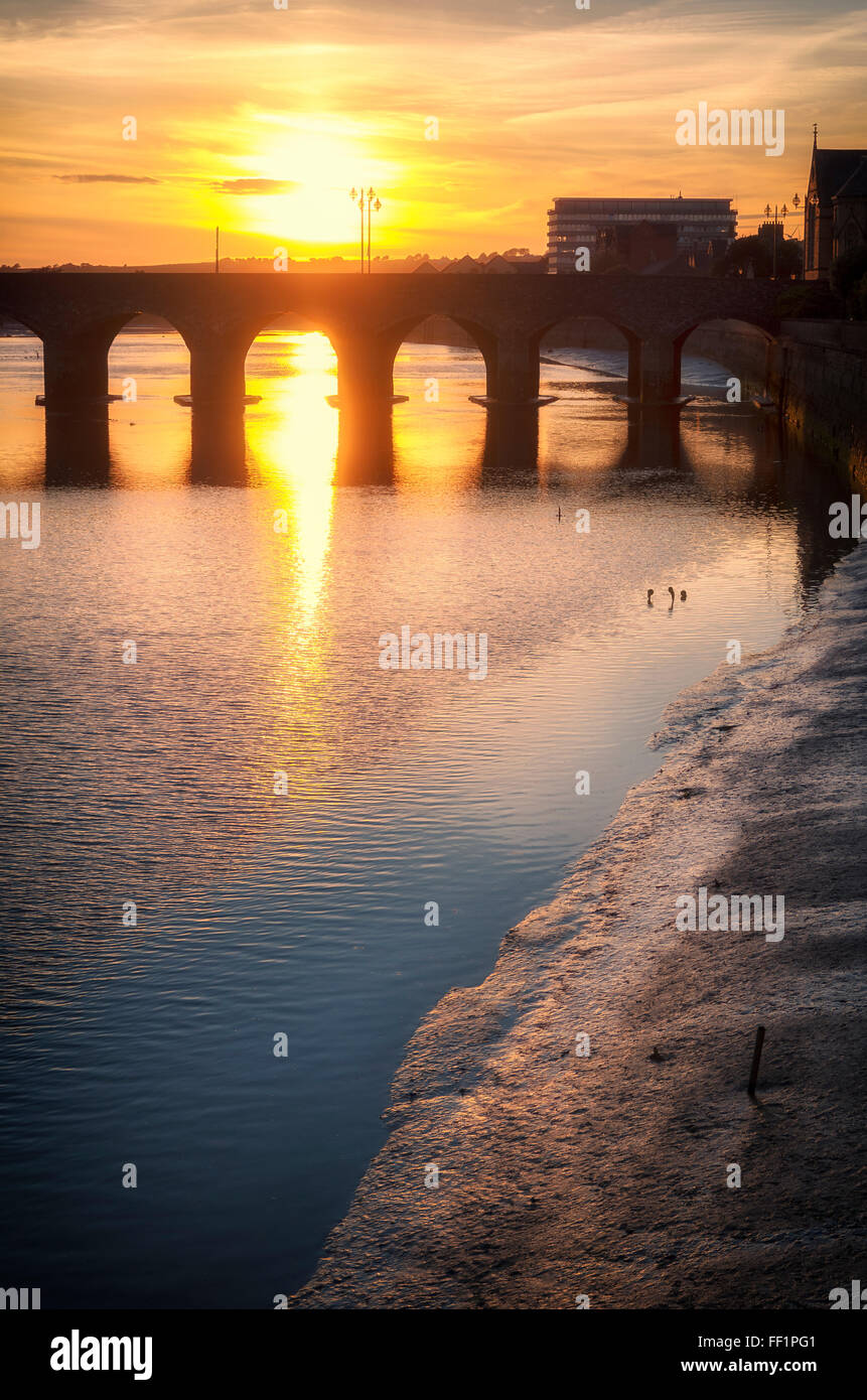 Devon sunset hi-res stock photography and images - Alamy
