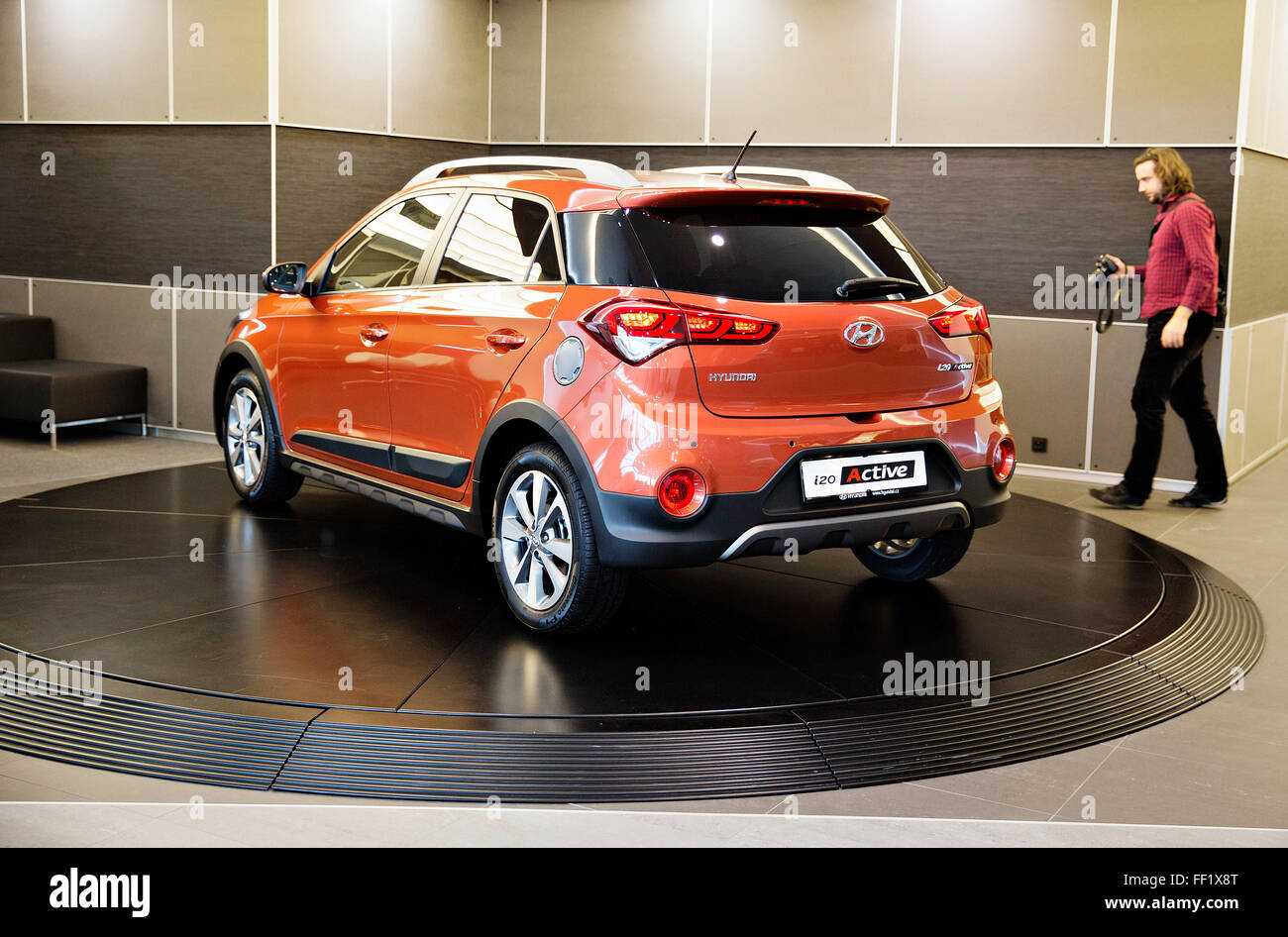Hyundai i20 Active Stock Photo - Alamy