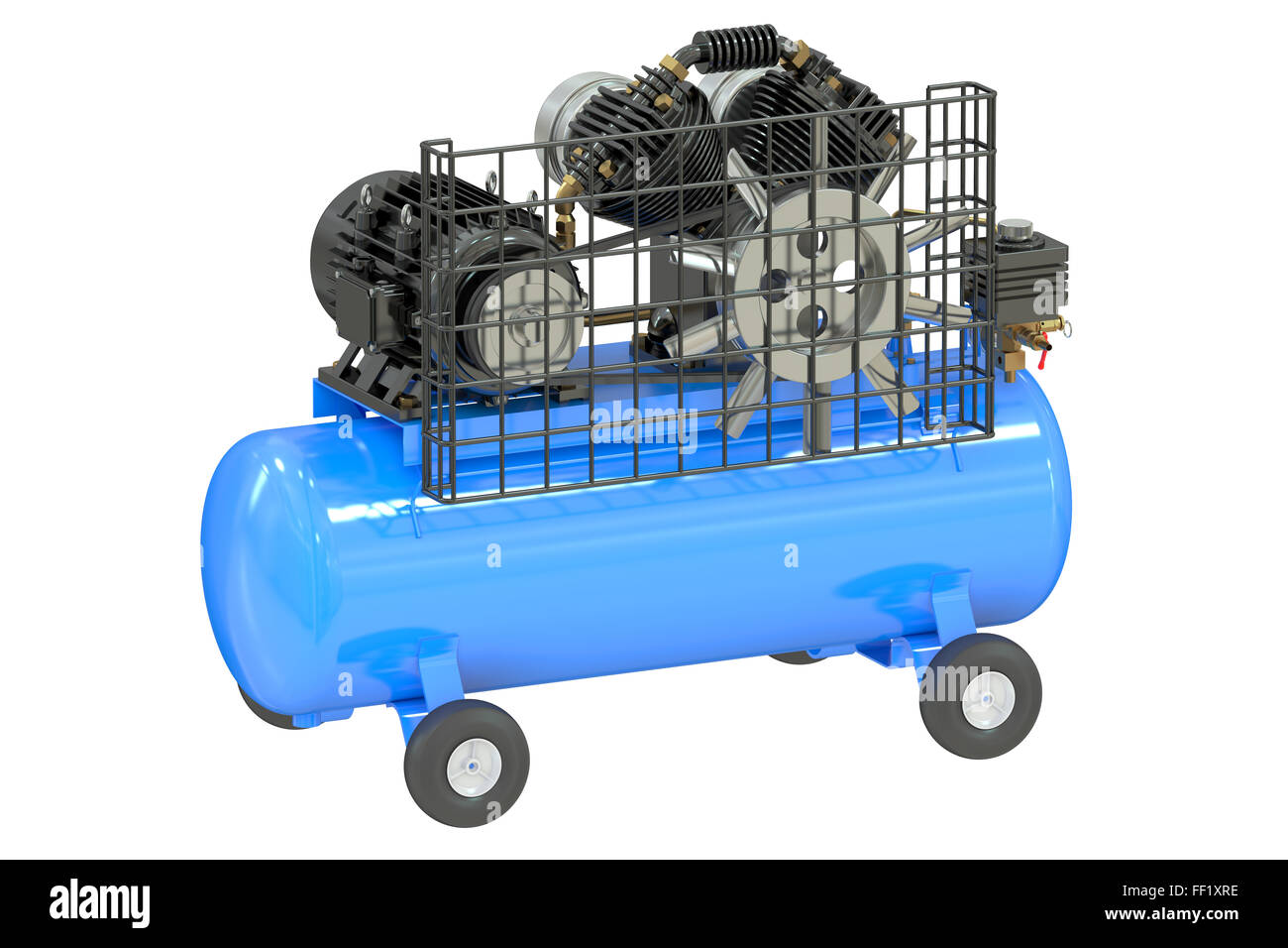 Air Compressor Illustration Stock Photos & Air Compressor Illustration ...