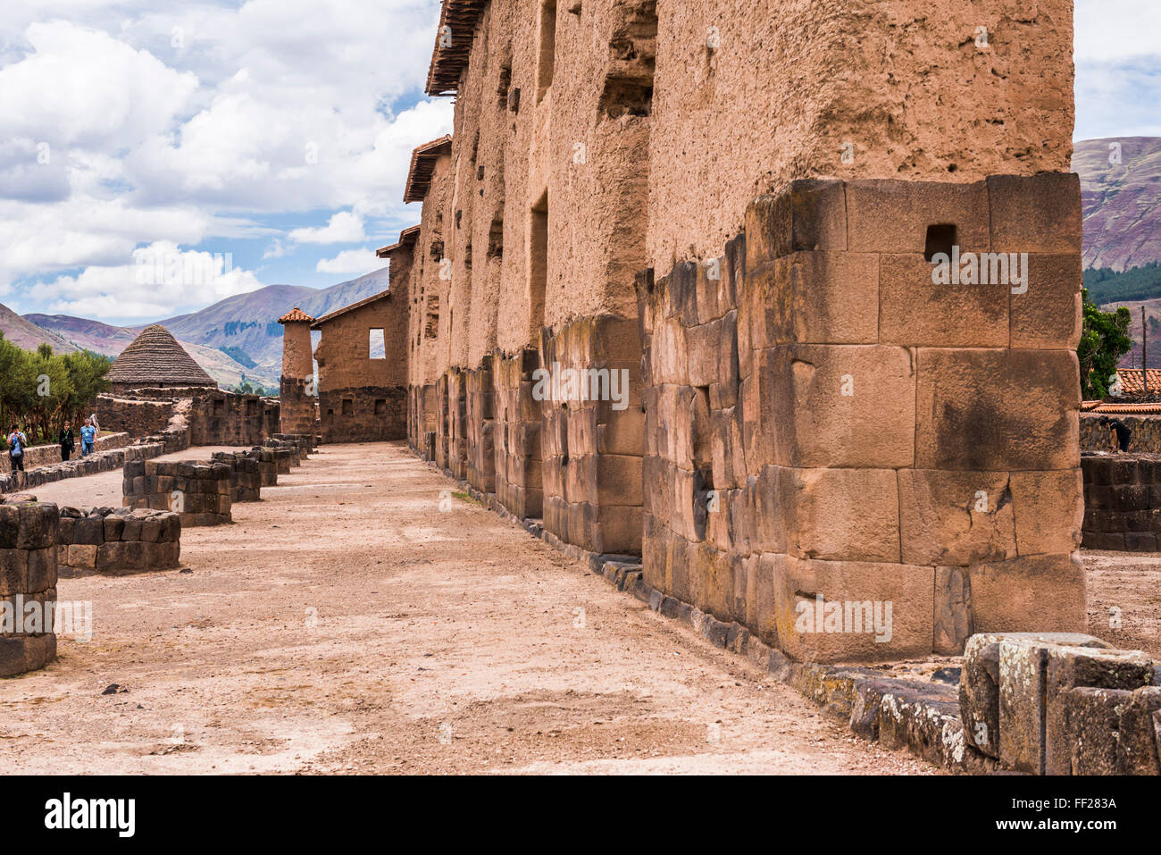 Raqchi, an Inca archaeoRMogicaRM site in the Cusco Region, Peru, South ...