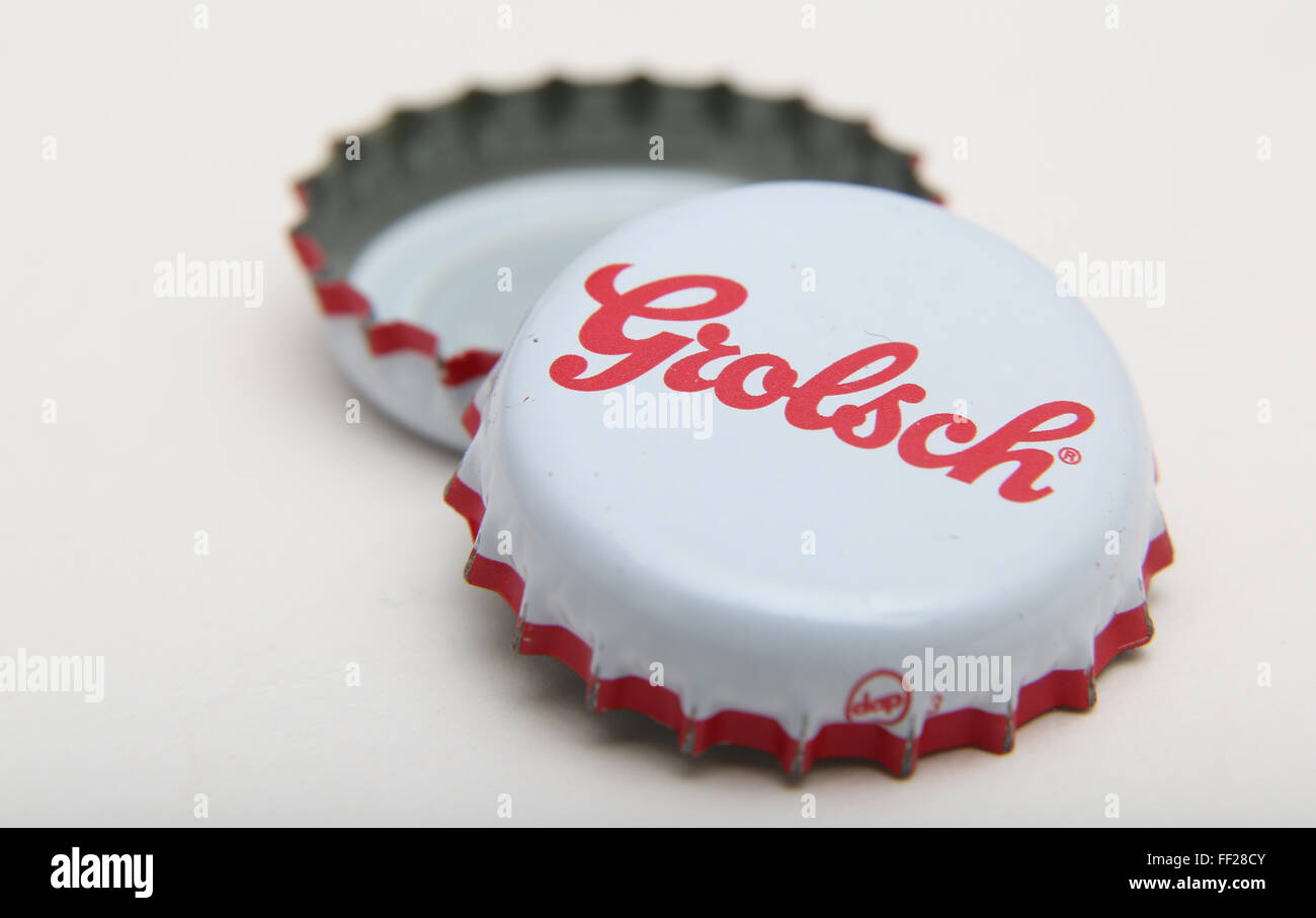 Metal beer bottle tops hi-res stock photography and images - Alamy