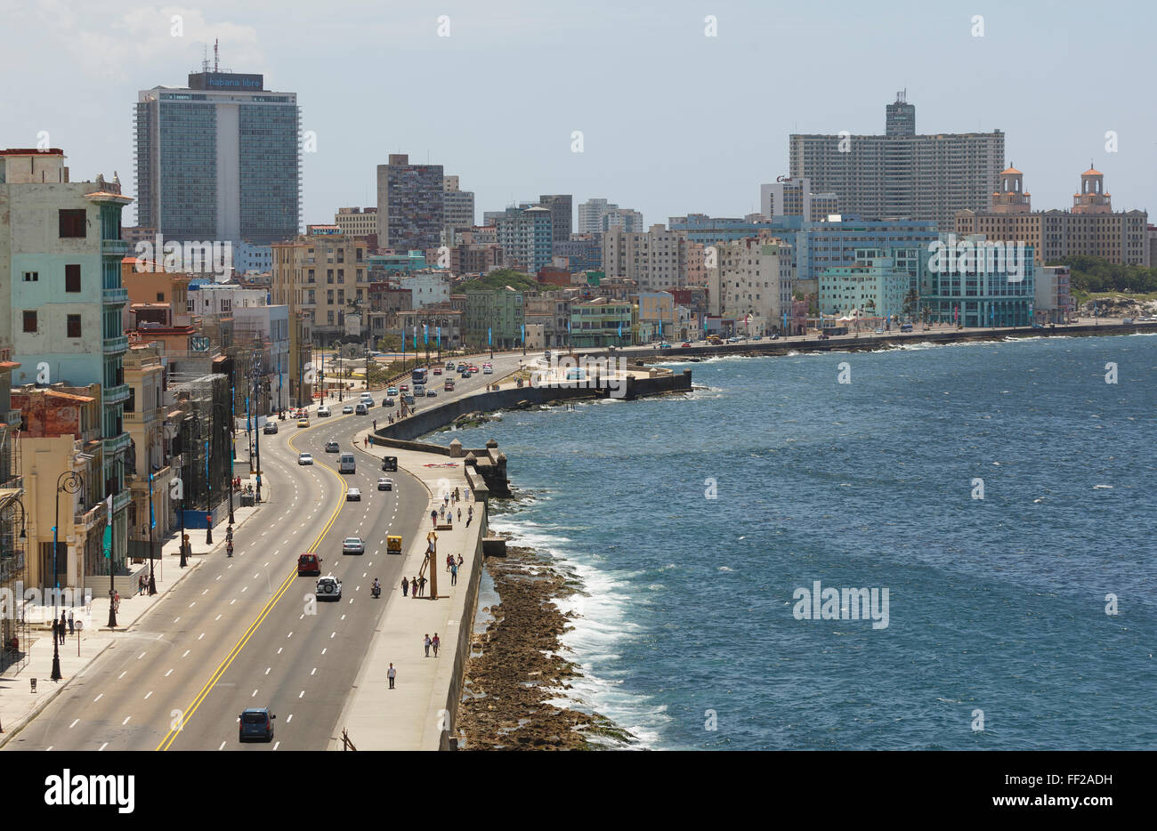 The Malecon, Havana, Cuba, West Indies, Caribbean, Central America Stock Photo - Alamy