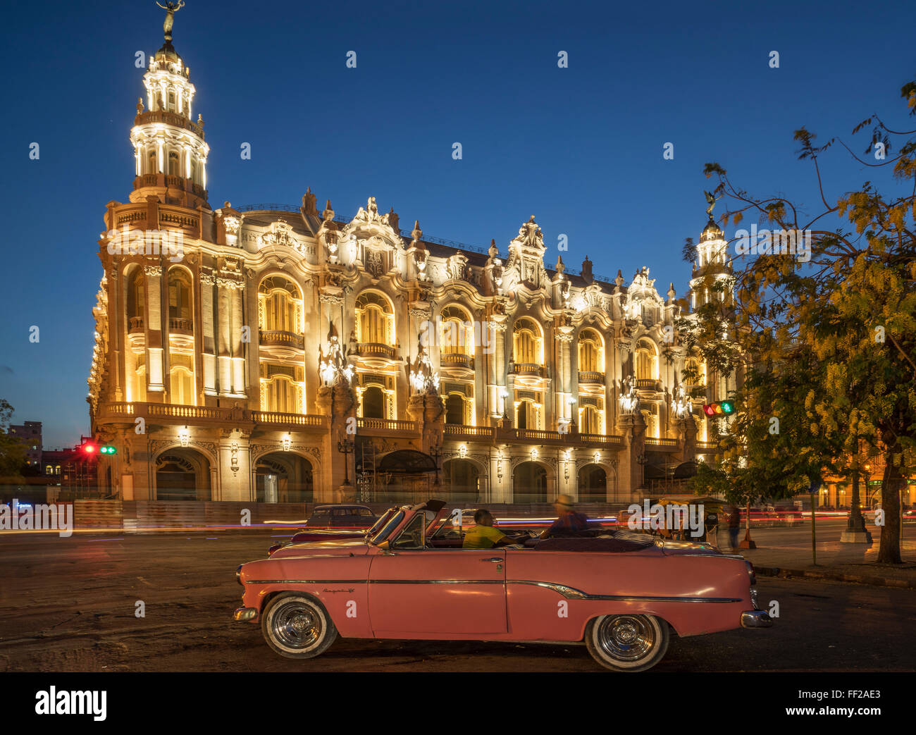 Havana at night, Cuba, West Indies, Caribbean, Central America Stock ...