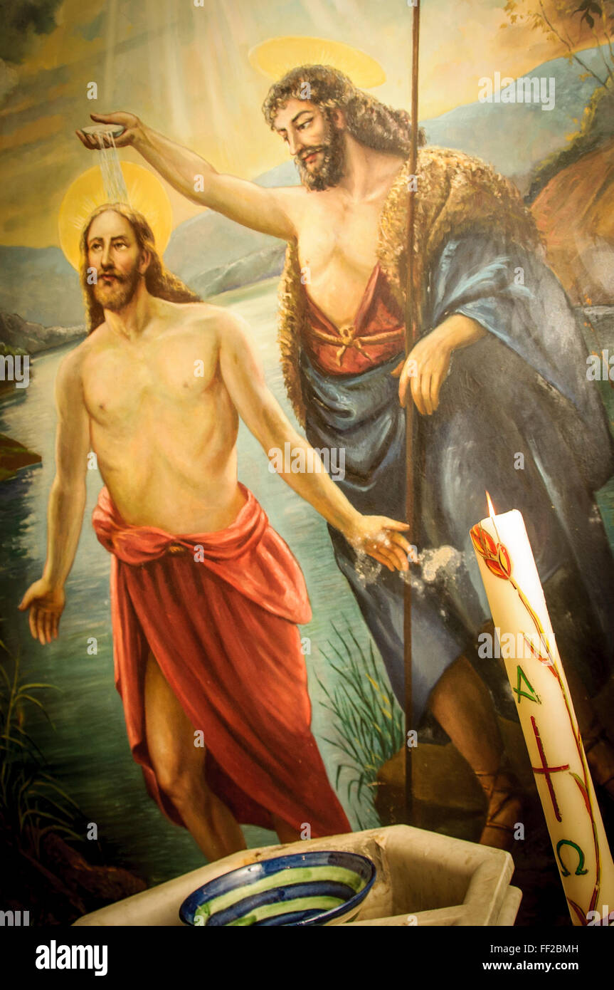 Jesus mural hi-res stock photography and images - Alamy
