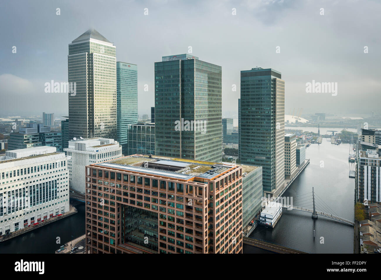 Canary Wharf, Docklands, London, England, United Kingdom, Europe Stock ...