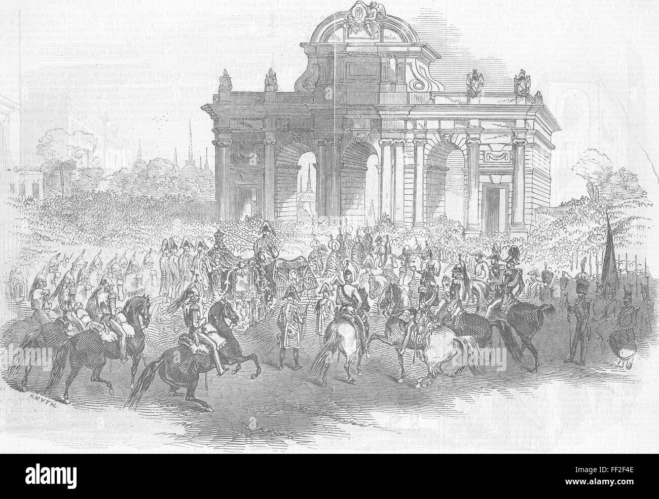 Arrival spanish Black and White Stock Photos & Images - Alamy