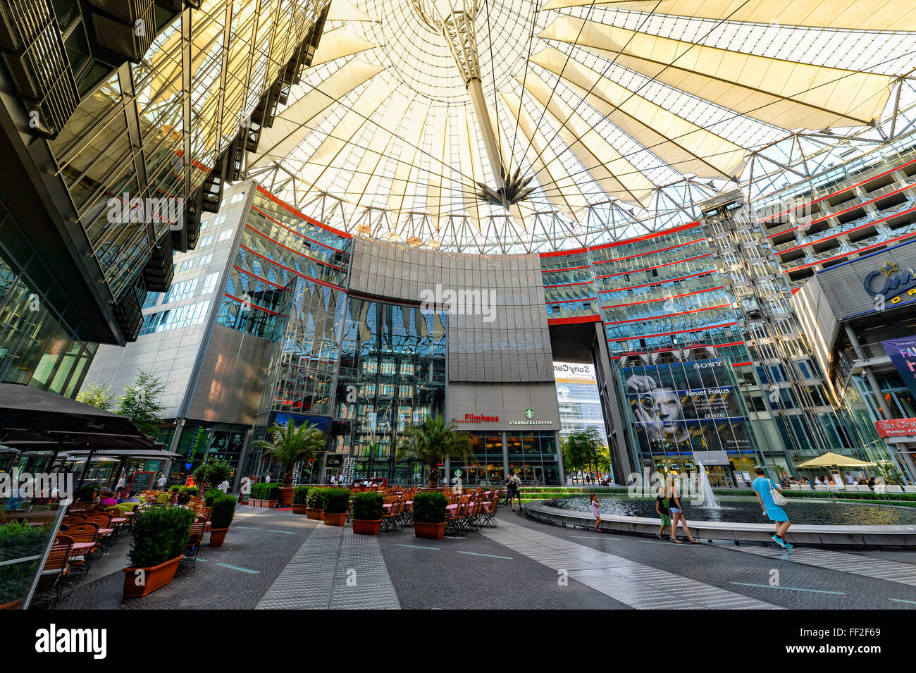 Interior of the sony center hi-res stock photography and images - Alamy