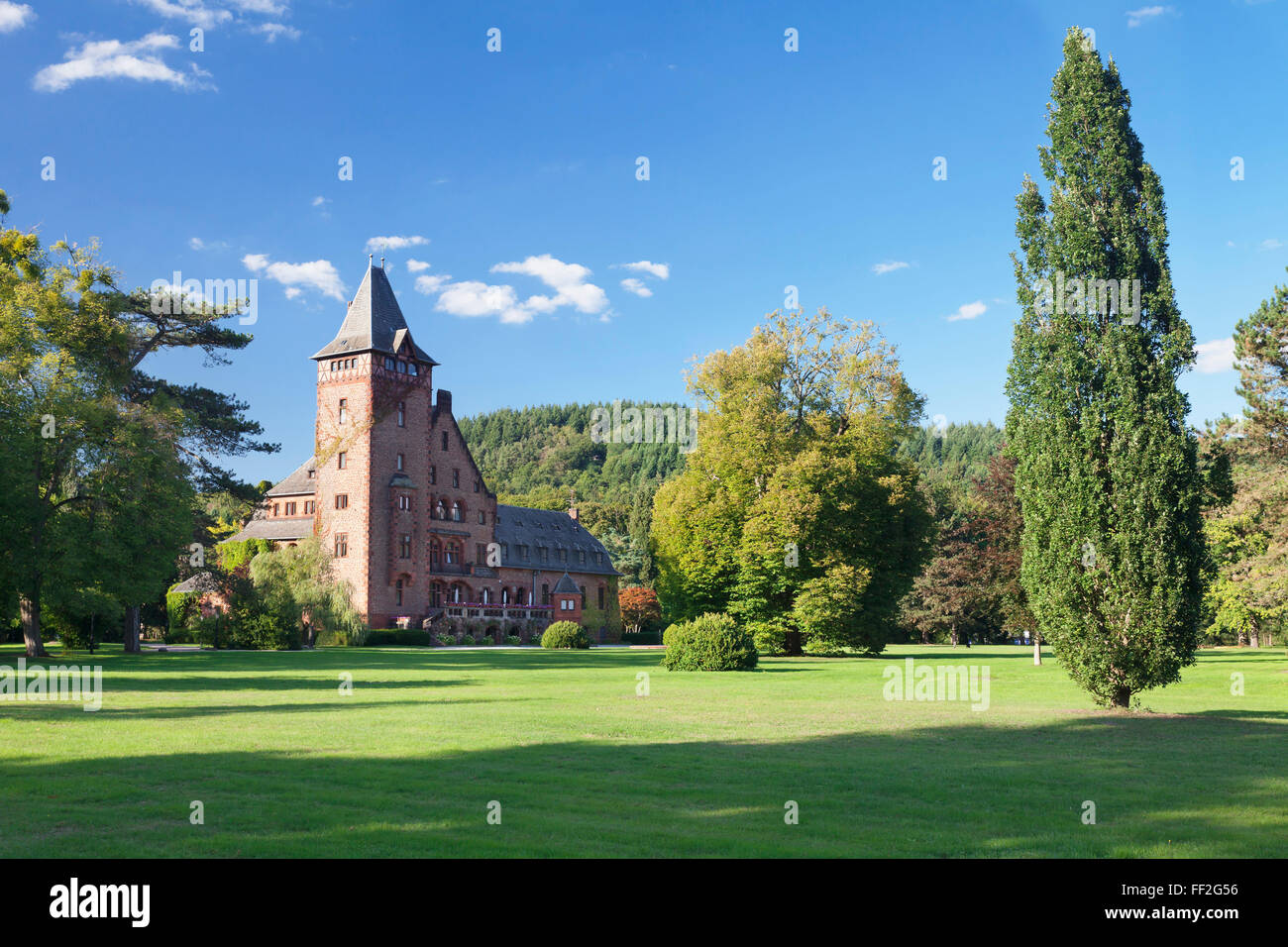 Saareck CastRMe, MettRMach, SaarRMand, Germany, Europe Stock Photo - Alamy