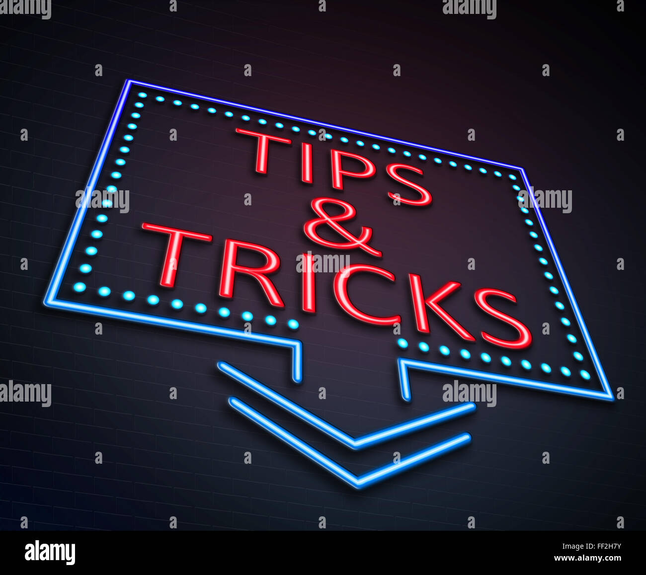 Tips and tricks concept Stock Photo - Alamy