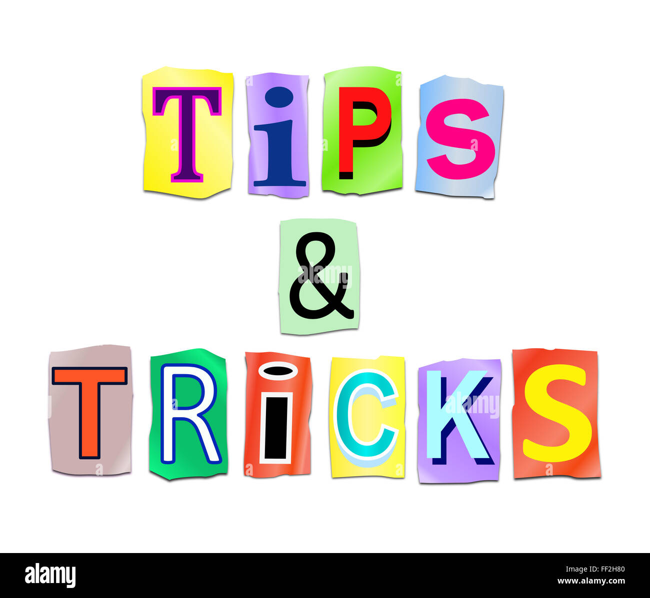 Tips and tricks Stock Photo - Alamy