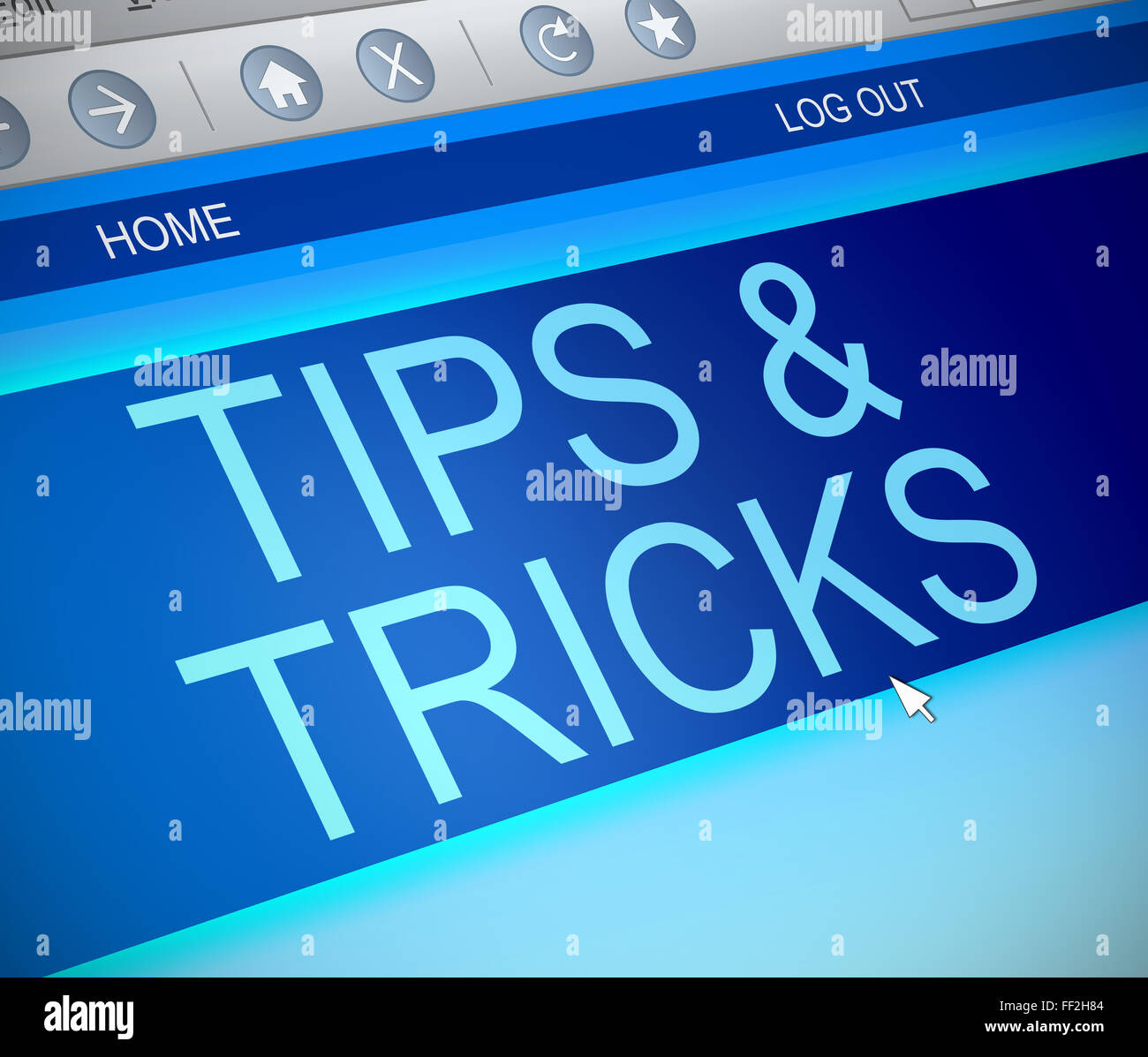 Tips and tricks concept Stock Photo - Alamy