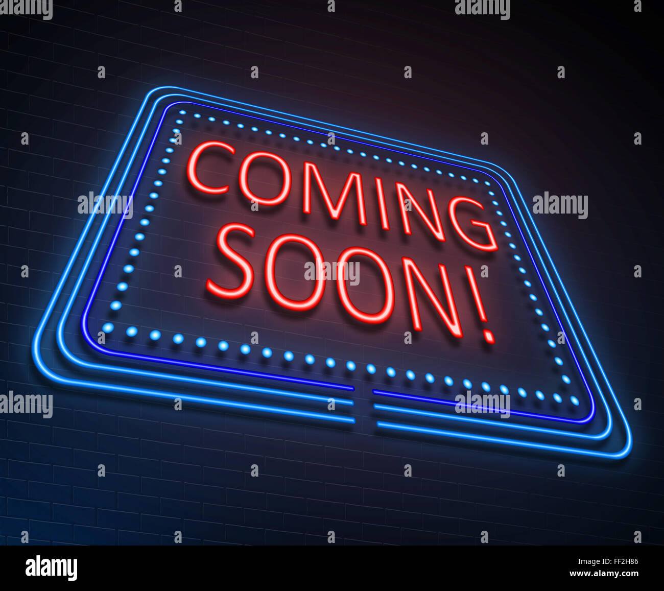 Coming soon concept Stock Photo - Alamy