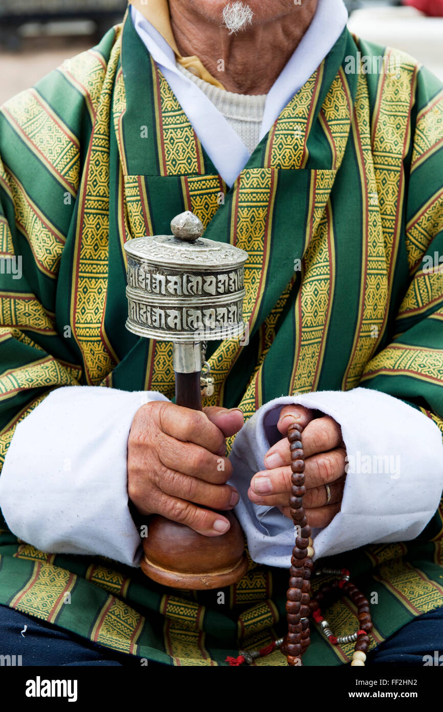 Prayer wheerm hi-res stock photography and images - Alamy