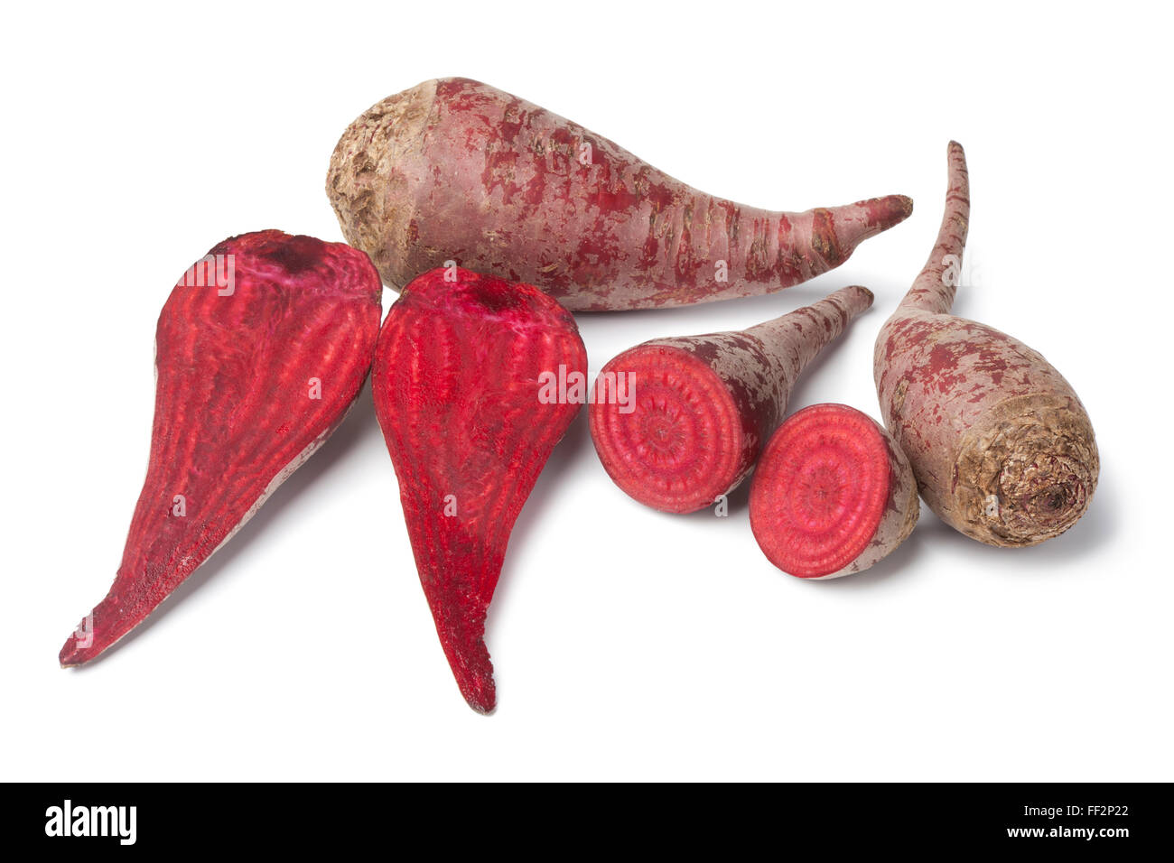 Fresh raw organic beets on white background Stock Photo - Alamy