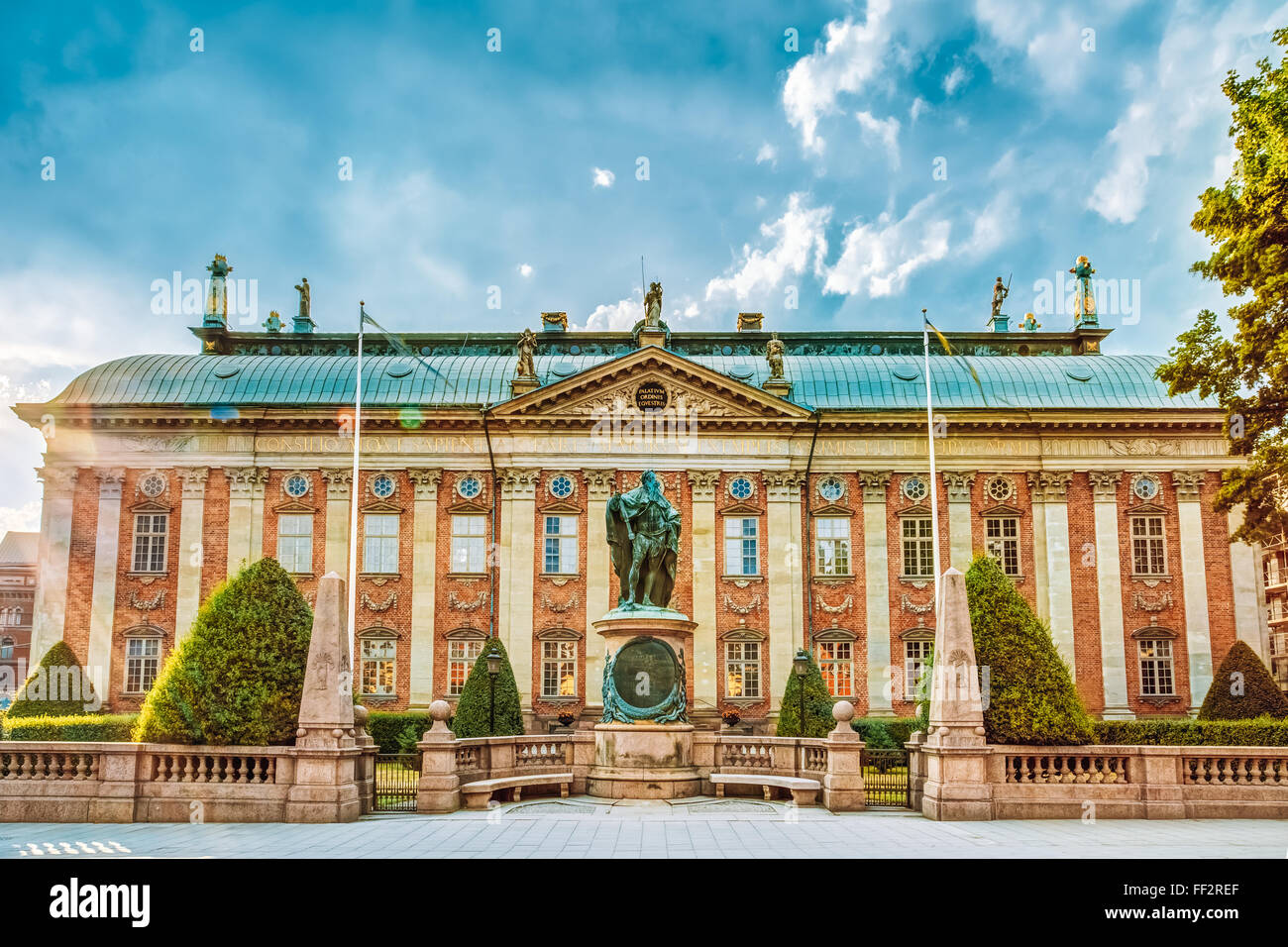 The House of Nobility (Swedish: Riddarhuset) in Stockholm, Sweden, is a ...