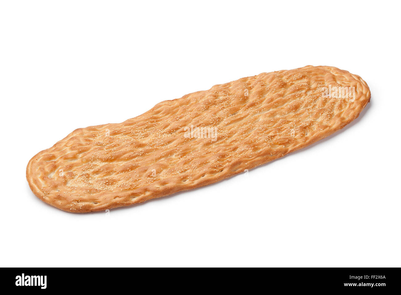 Fresh Lavash bread with sesame on white background Stock Photo - Alamy