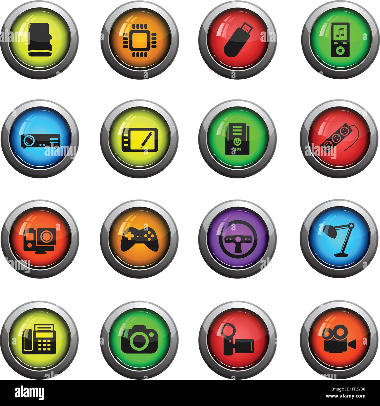 Stylus devices Cut Out Stock Images & Pictures - Alamy