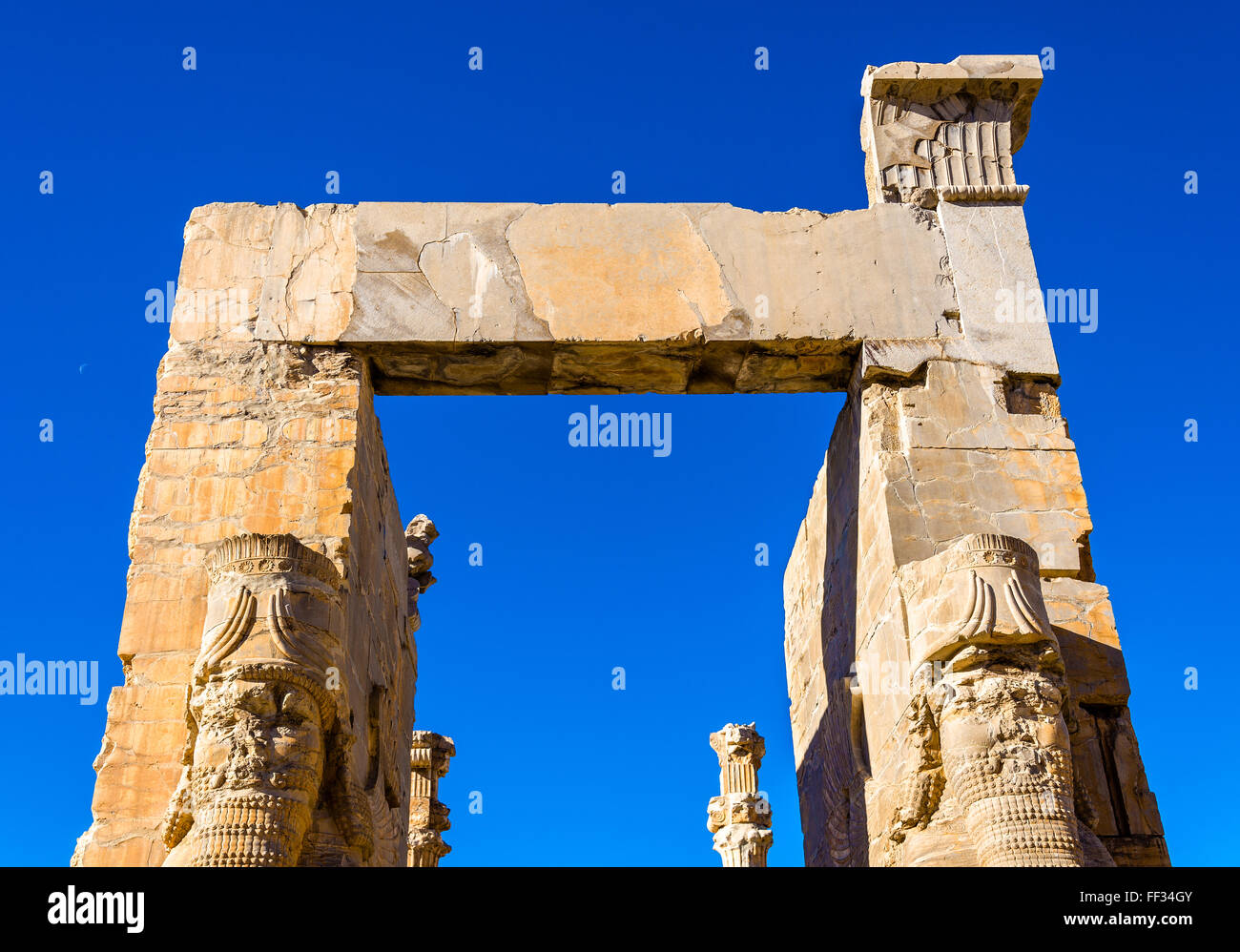 Persepolis gate of all nations hi-res stock photography and images - Alamy