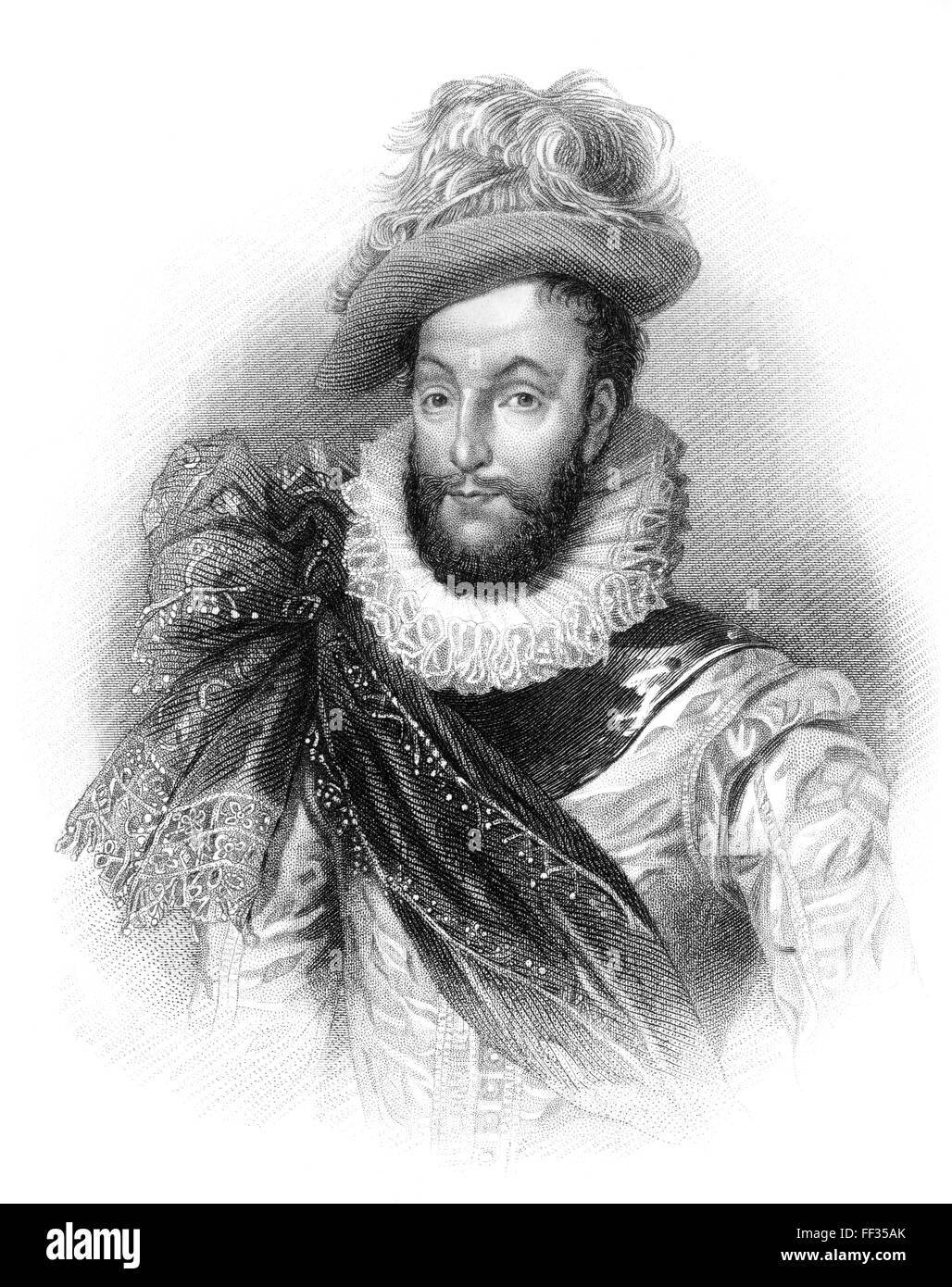 Sir Walter Raleigh In Person Black and White Stock Photos & Images - Alamy