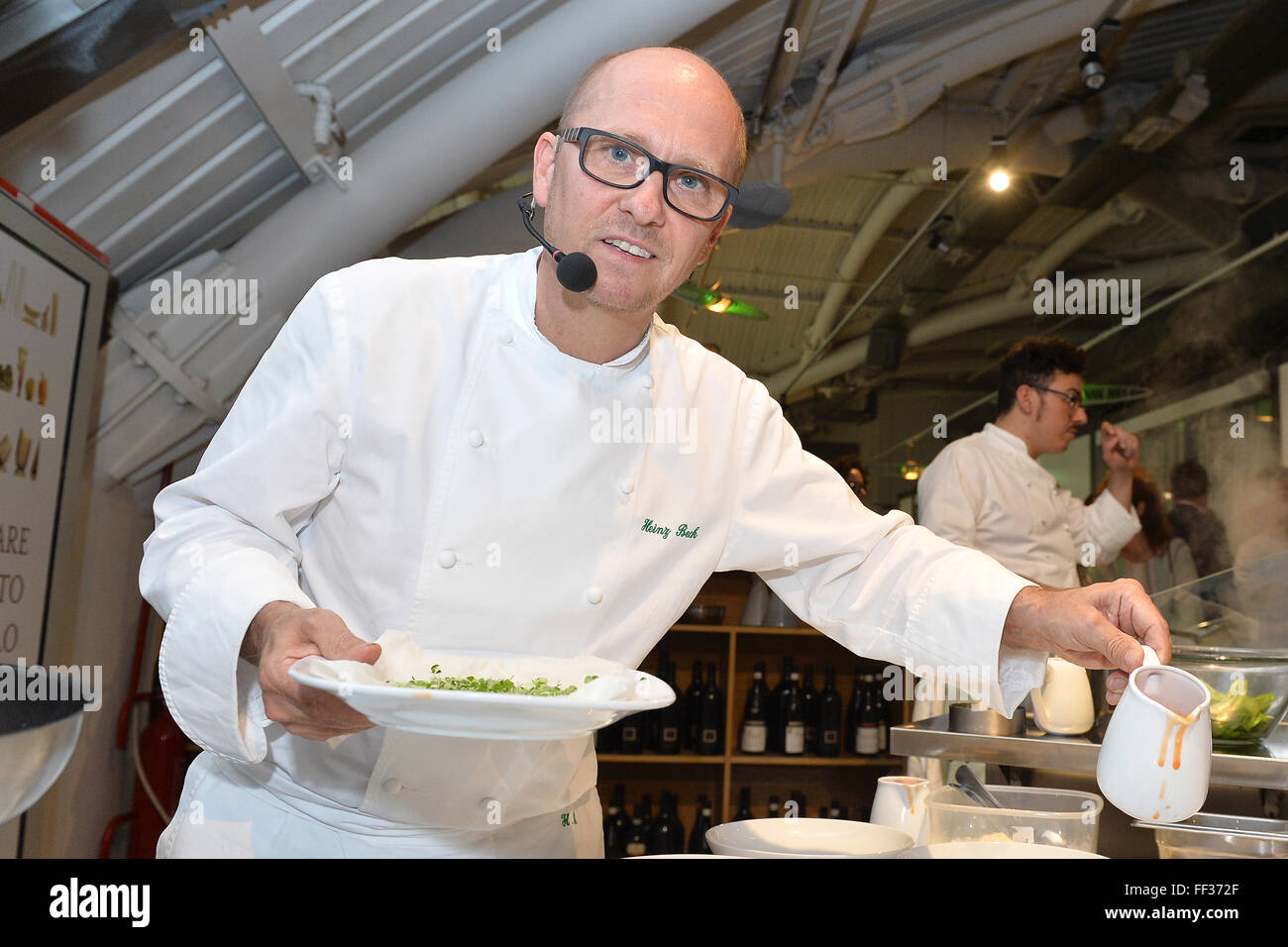 Heinz Beck Roma 16/06/2015 Eataly Presentazione del libro Ricette d ...