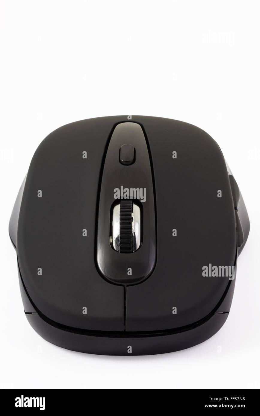 Wireless mouse isolated on white background and clipping path Stock ...