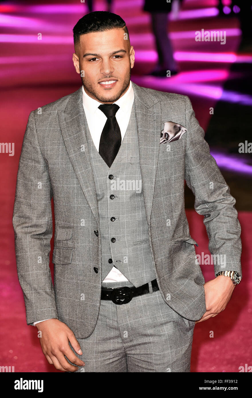 London, UK. 9th February, 2016. Luis Morrison at the UK Premiere of How ...