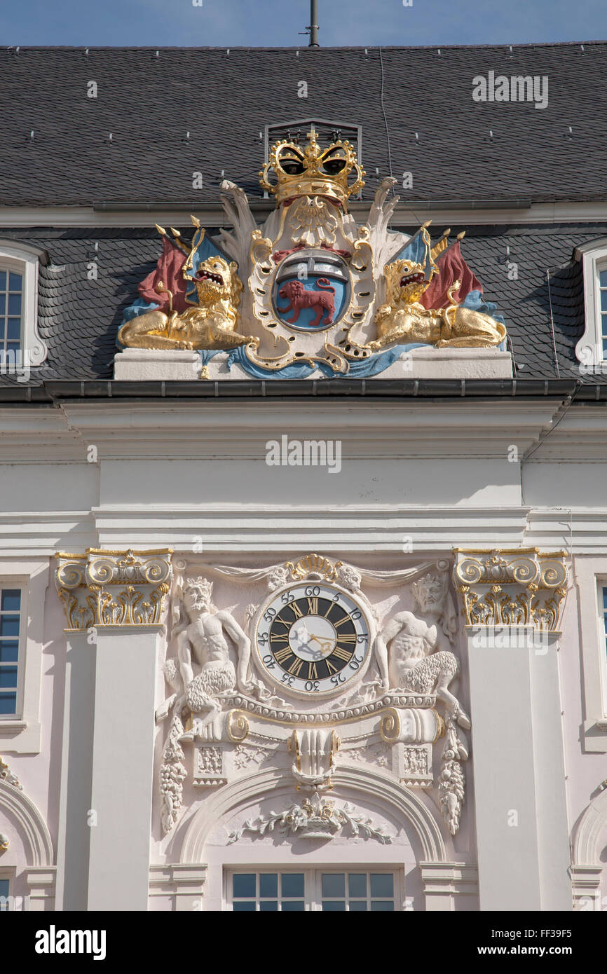 Bonner Rathaus - Old City Hall, Marktplatz Square, Bonn, Germany Stock ...