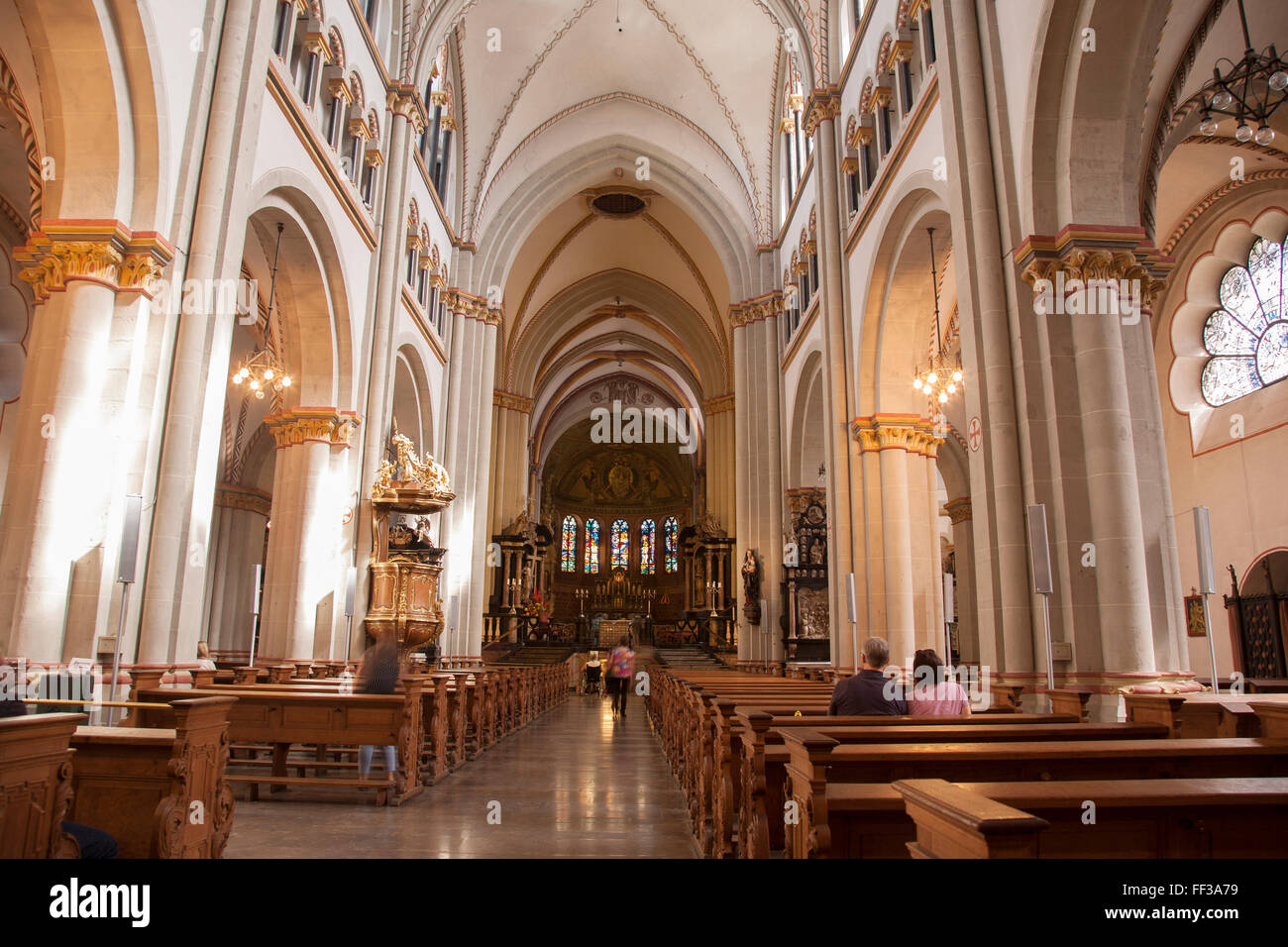 Interior of the bonn cathedral hi-res stock photography and images - Alamy