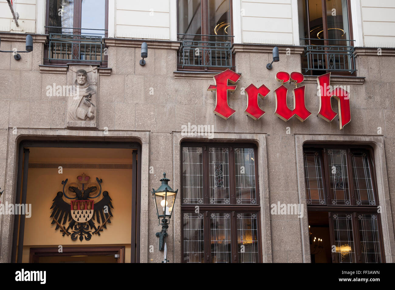 Fruh am Dom Beer House; Cologne; Germany Stock Photo - Alamy