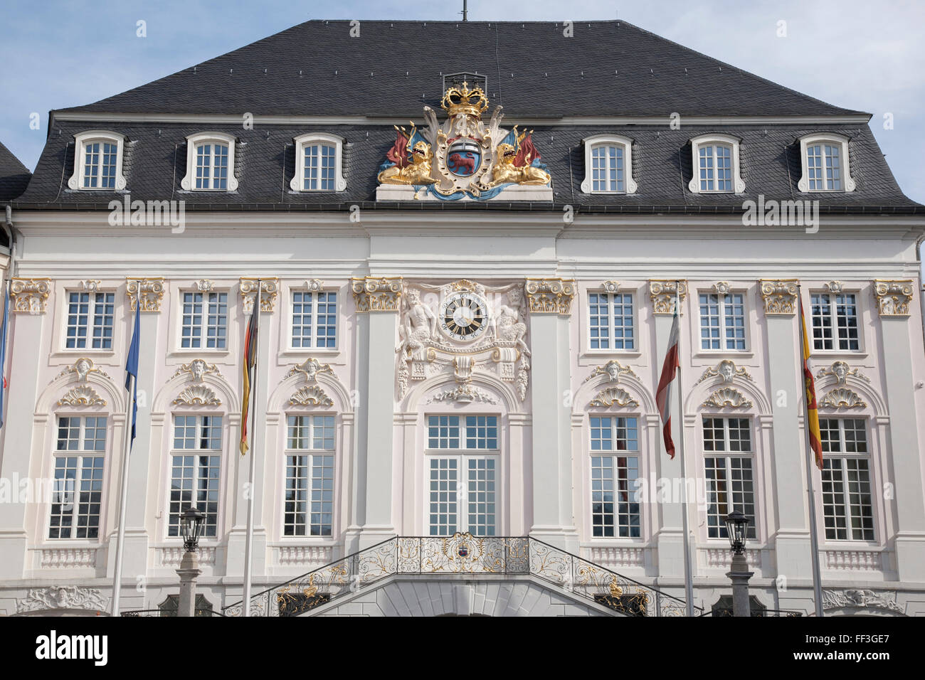 Bonner Rathaus - Old City Hall, Bonn, Germany Stock Photo - Alamy