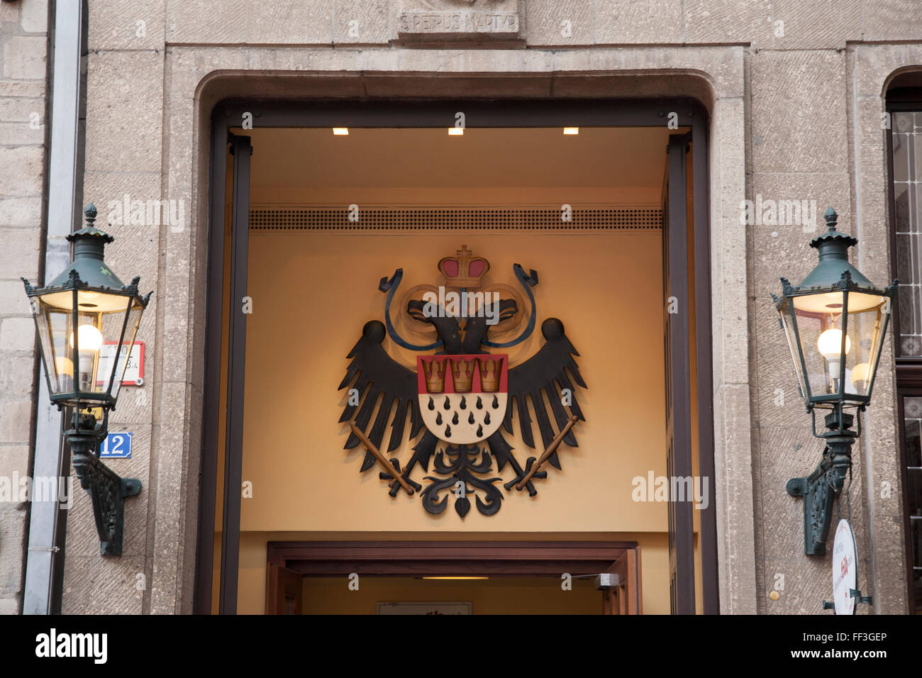Fruh am Dom Beer House; Cologne; Germany Stock Photo - Alamy