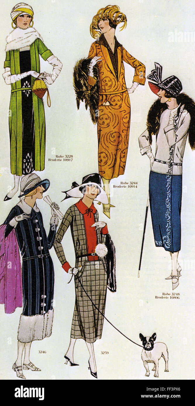 1920s french fashion hi-res stock photography and images - Alamy