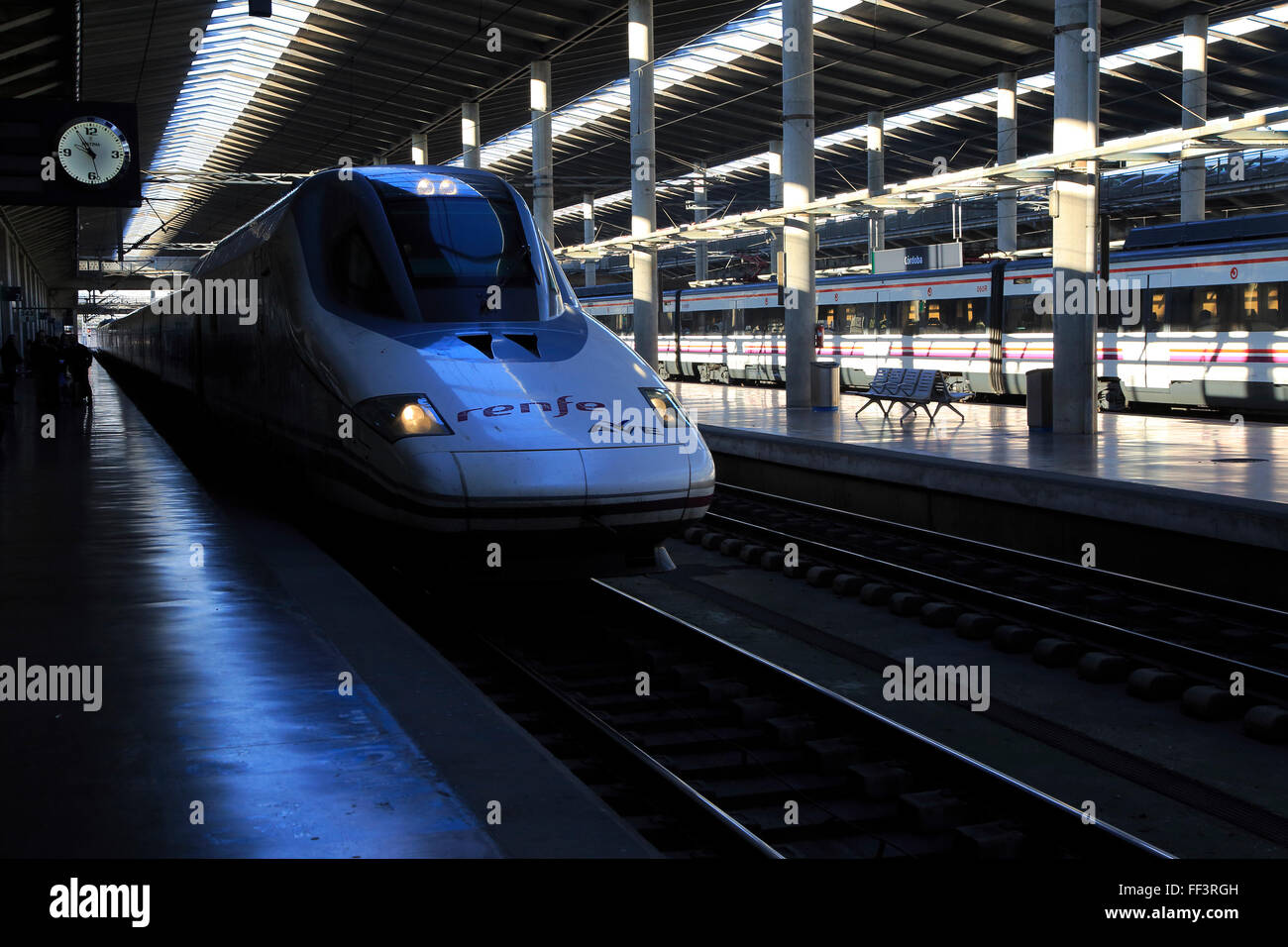 Renfe alvia train platform cordoba hi-res stock photography and images ...