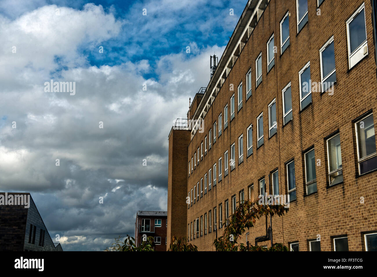 External View of the closed QE II Hospital at Welwyn Garden City ...