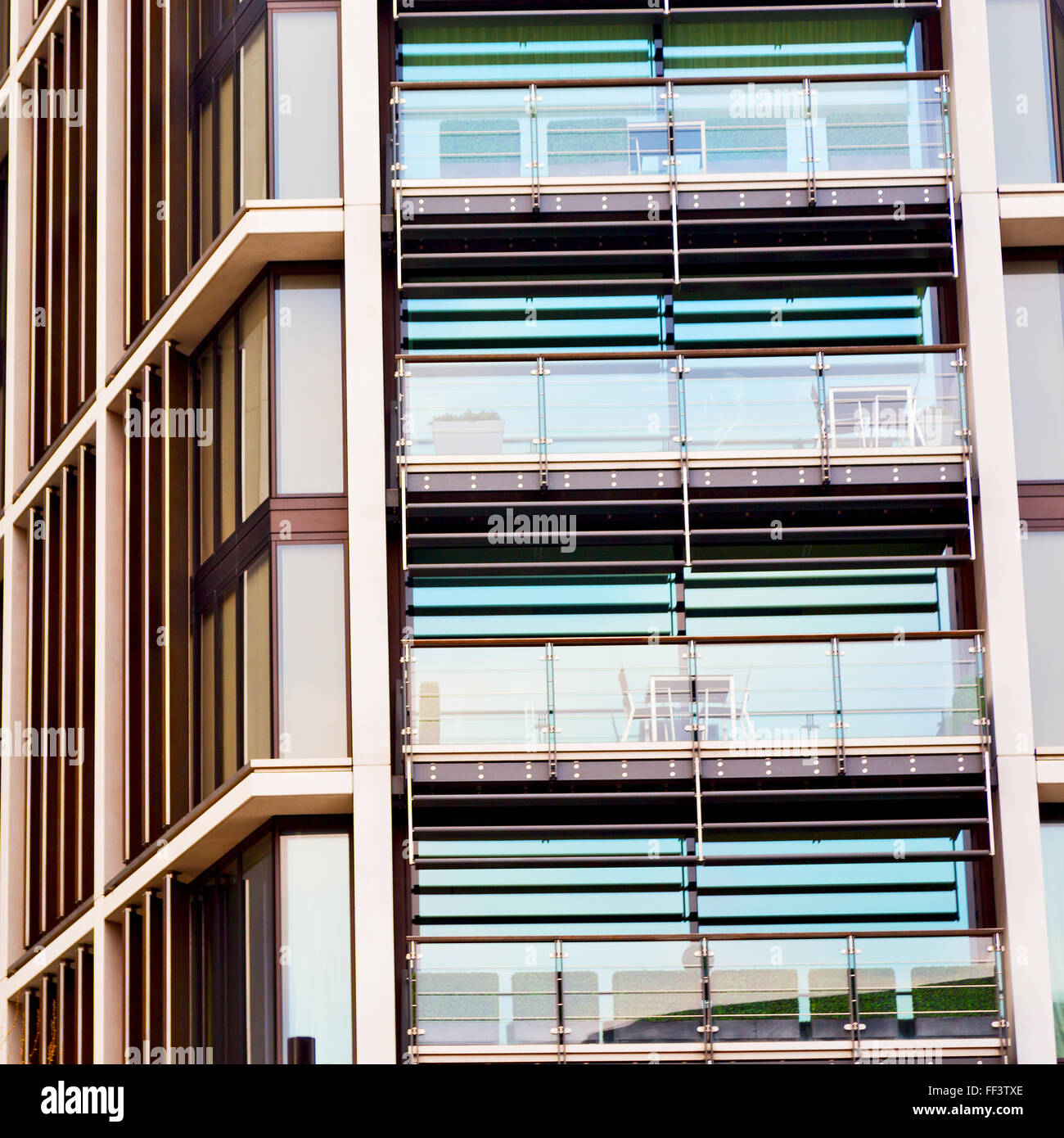 windows in the city of london home and office skyscraper building Stock ...