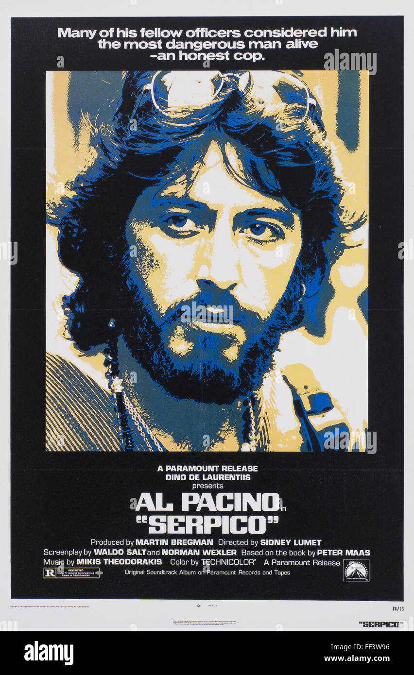 Serpico movie poster hi-res stock photography and images - Alamy