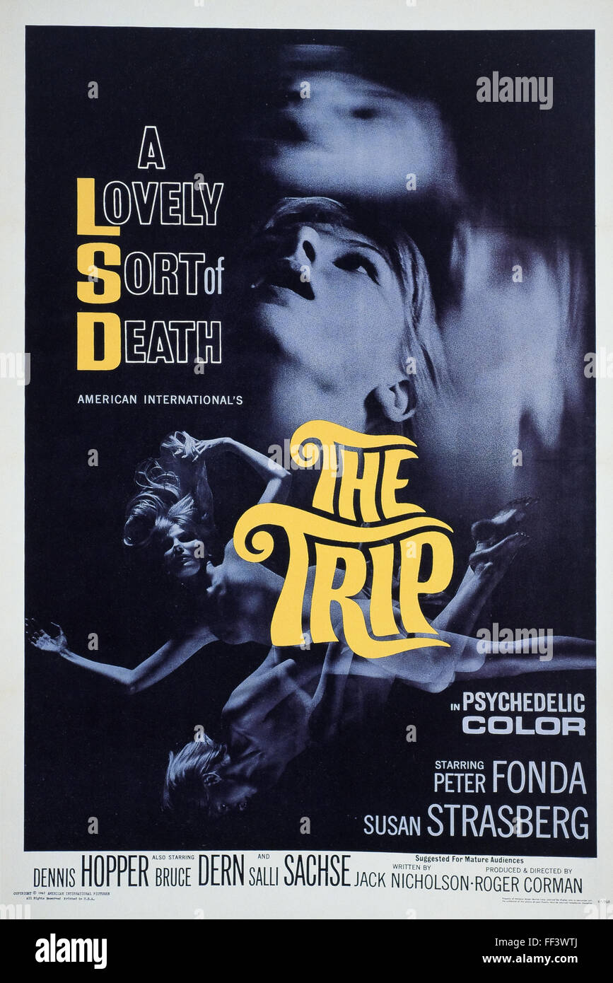 The Trip - Movie Poster Stock Photo - Alamy