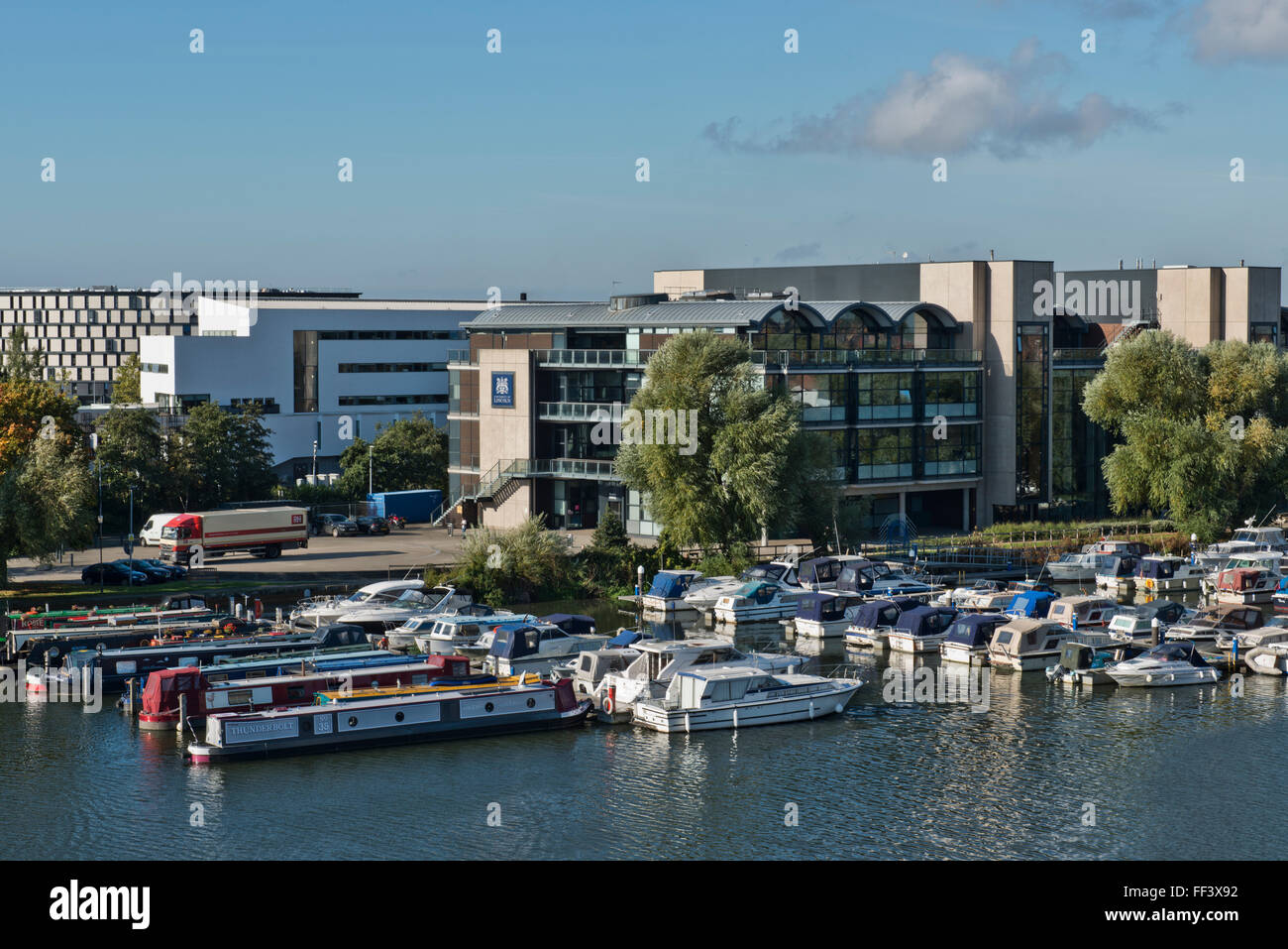 Brayford Waterfront/Lincoln Marina, along with the University Campus ...