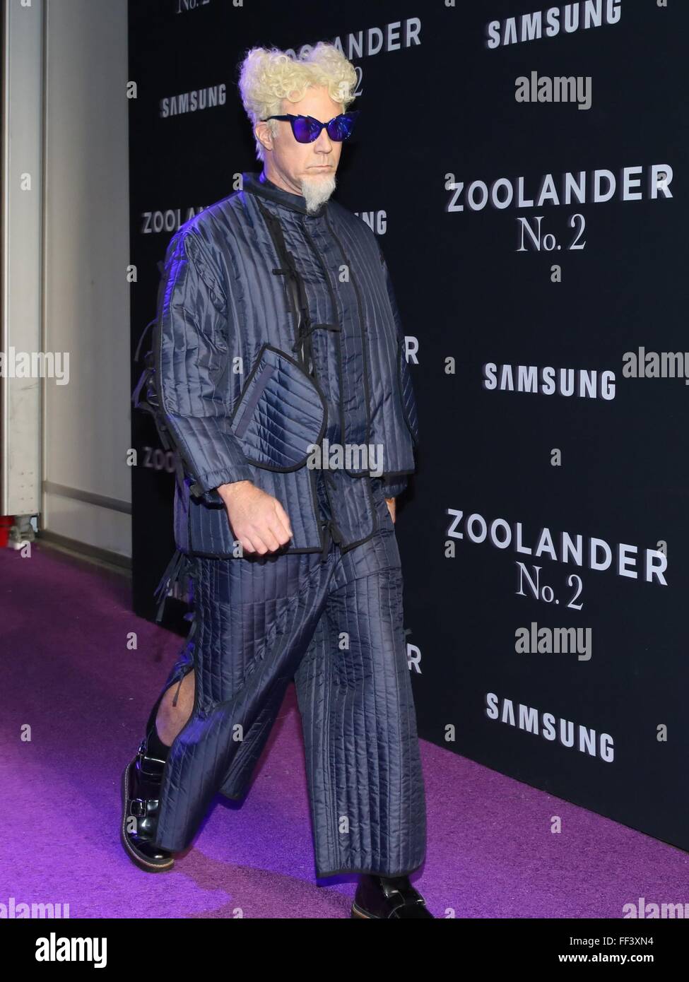 Will Ferrell at arrivals for ZOOLANDER 2 Premiere, Alice Tully Hall at ...