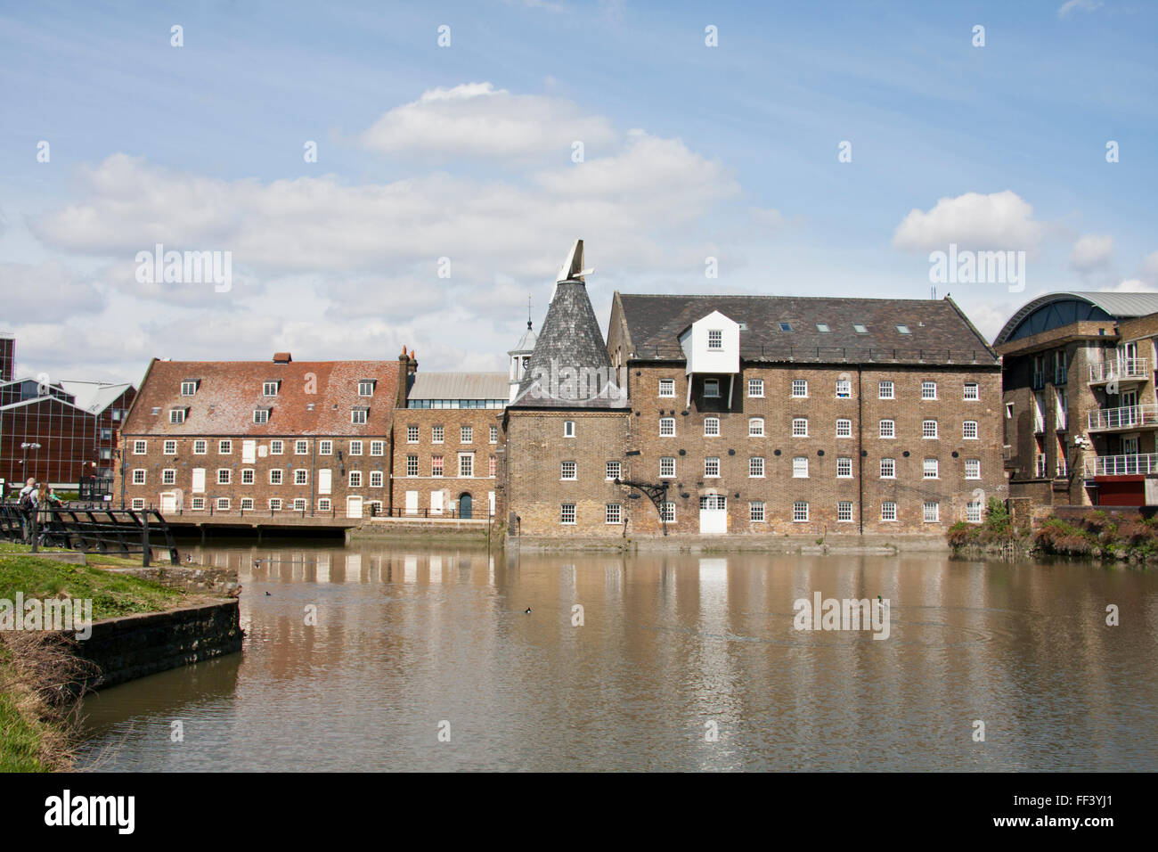 The House Mill, Bromley by Bow, London Stock Photo - Alamy