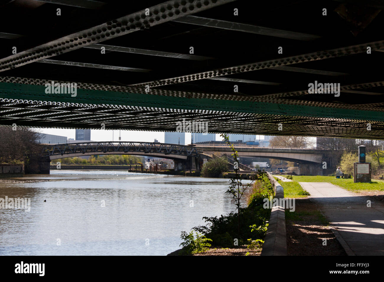 Bow river bridge hi-res stock photography and images - Alamy