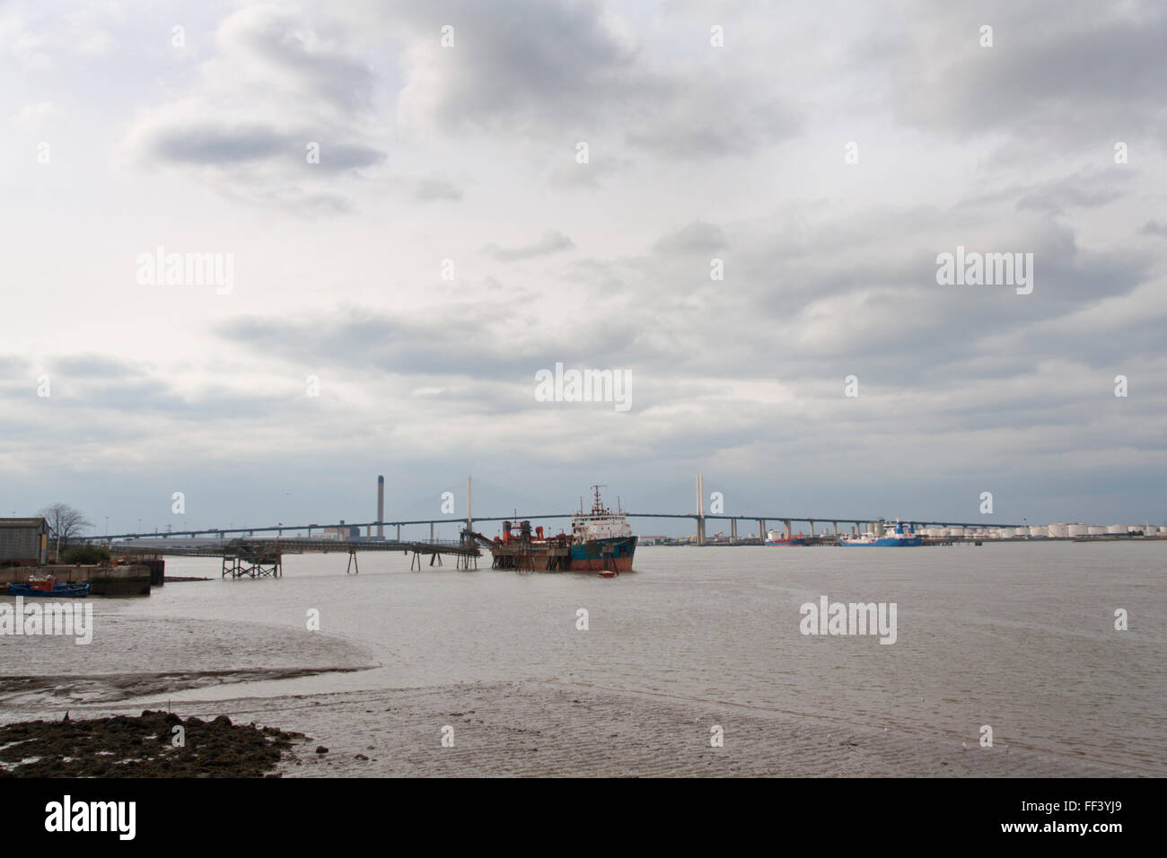 River Thames at Greenhithe, Kent, England Stock Photo - Alamy