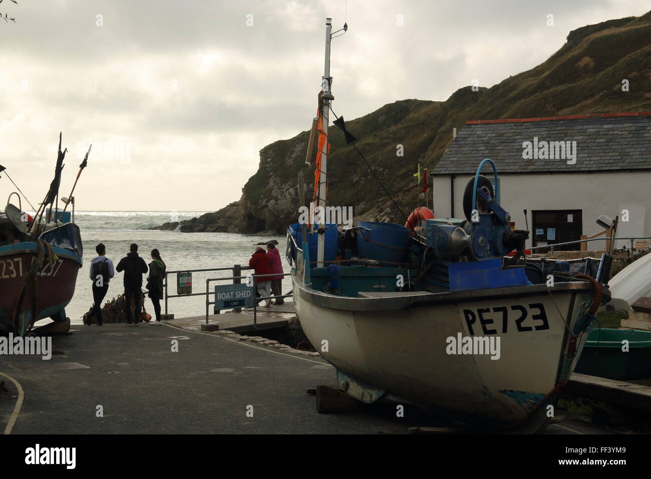 Small boats,Lulworth cove,Dorset,UK Stock Photo - Alamy