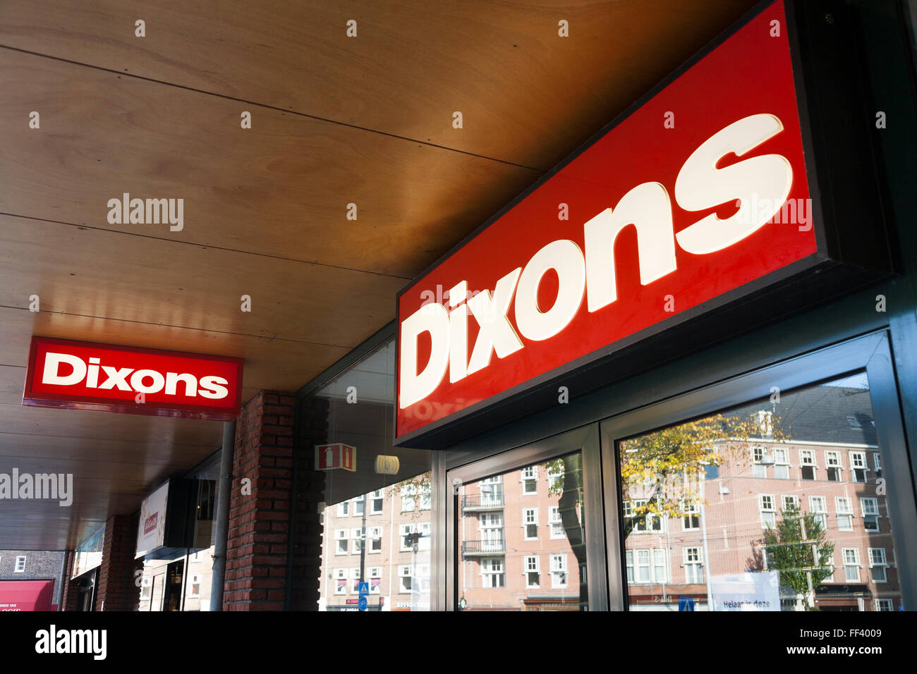 External sign / signs / signage / logo / logos outside the exterior of ...