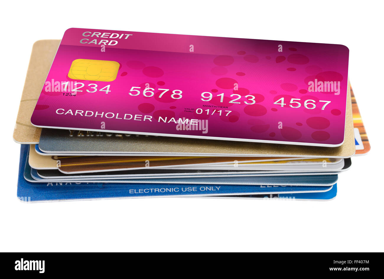 stack of credit cards Stock Photo - Alamy stack of credit cards Stock Photo - Alamy